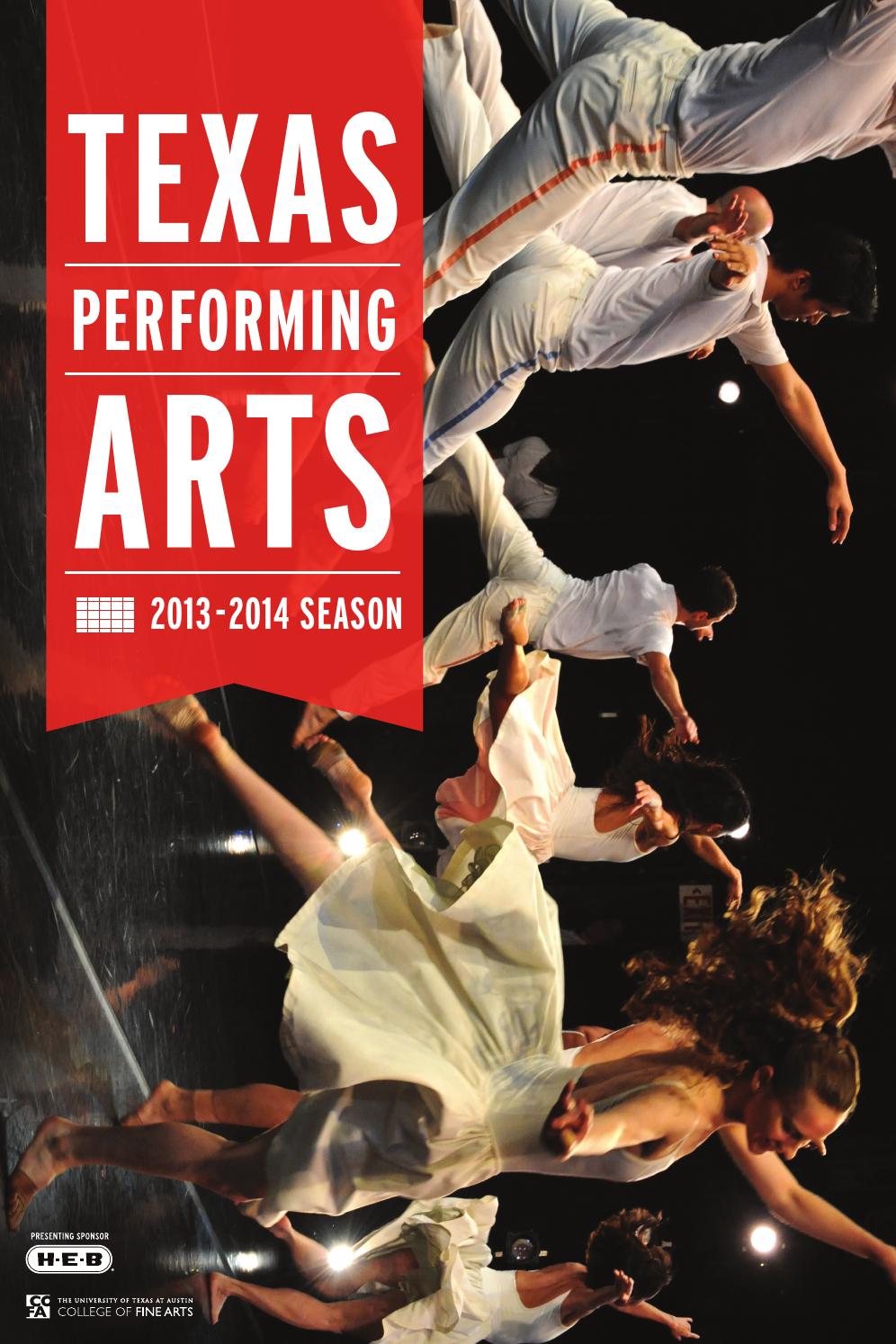 Texas Performing Arts 2013–2014 Season Brochure by Texas Performing ...