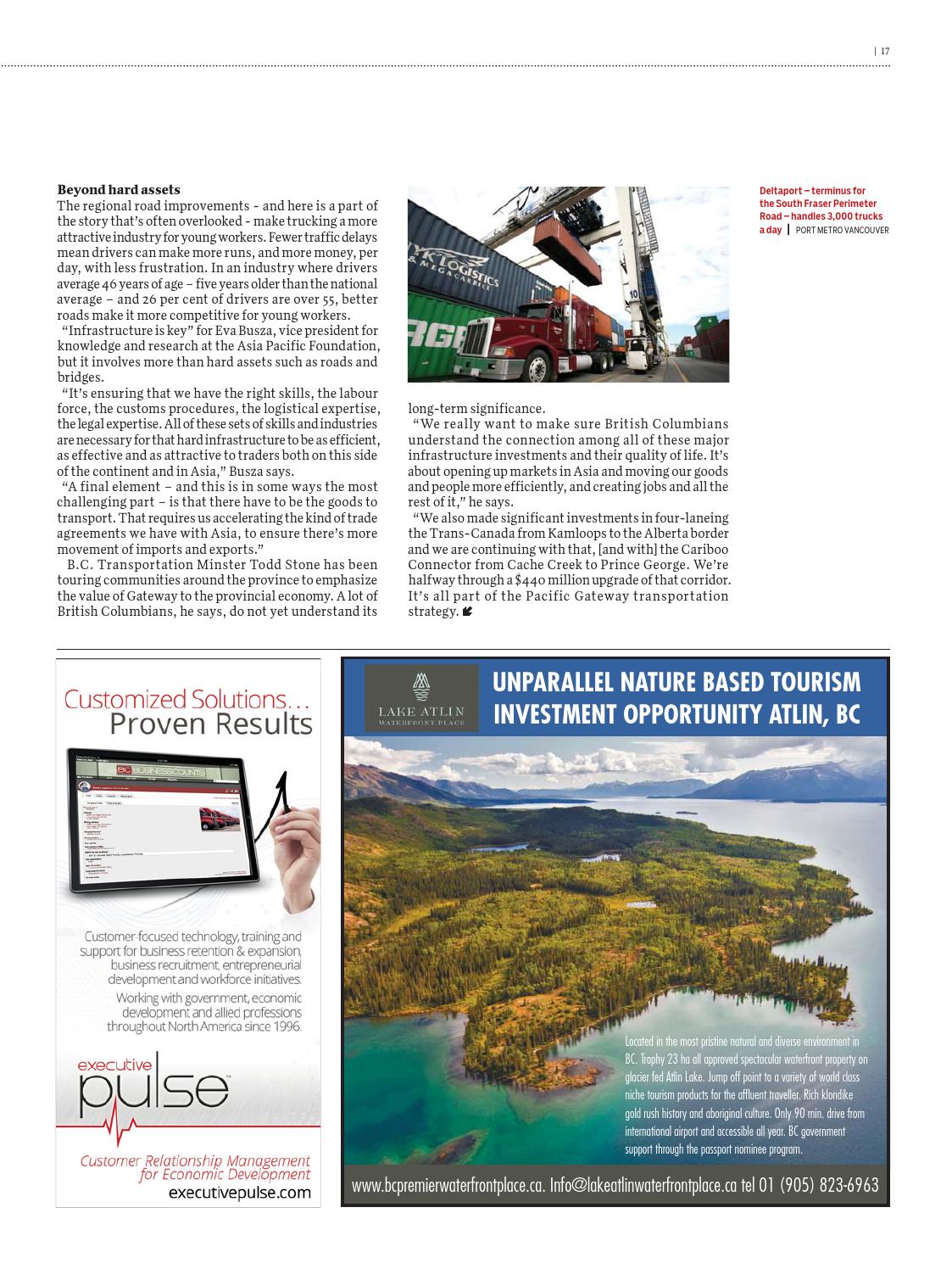 Invest in BC 2014 by Business in Vancouver Media Group - Issuu