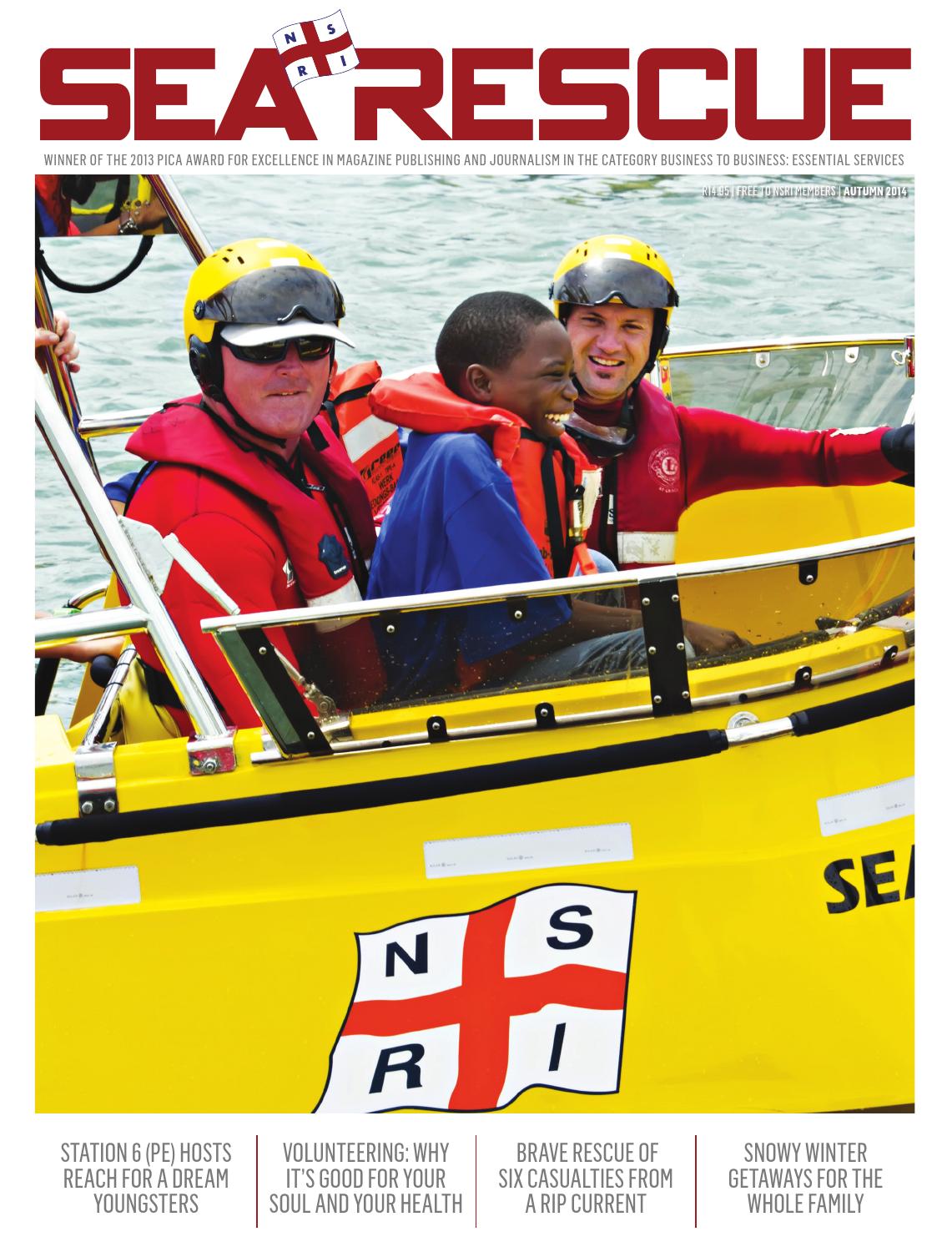 NSRI Sea Rescue Autumn 2014 by The Publishing Partnership - Issuu