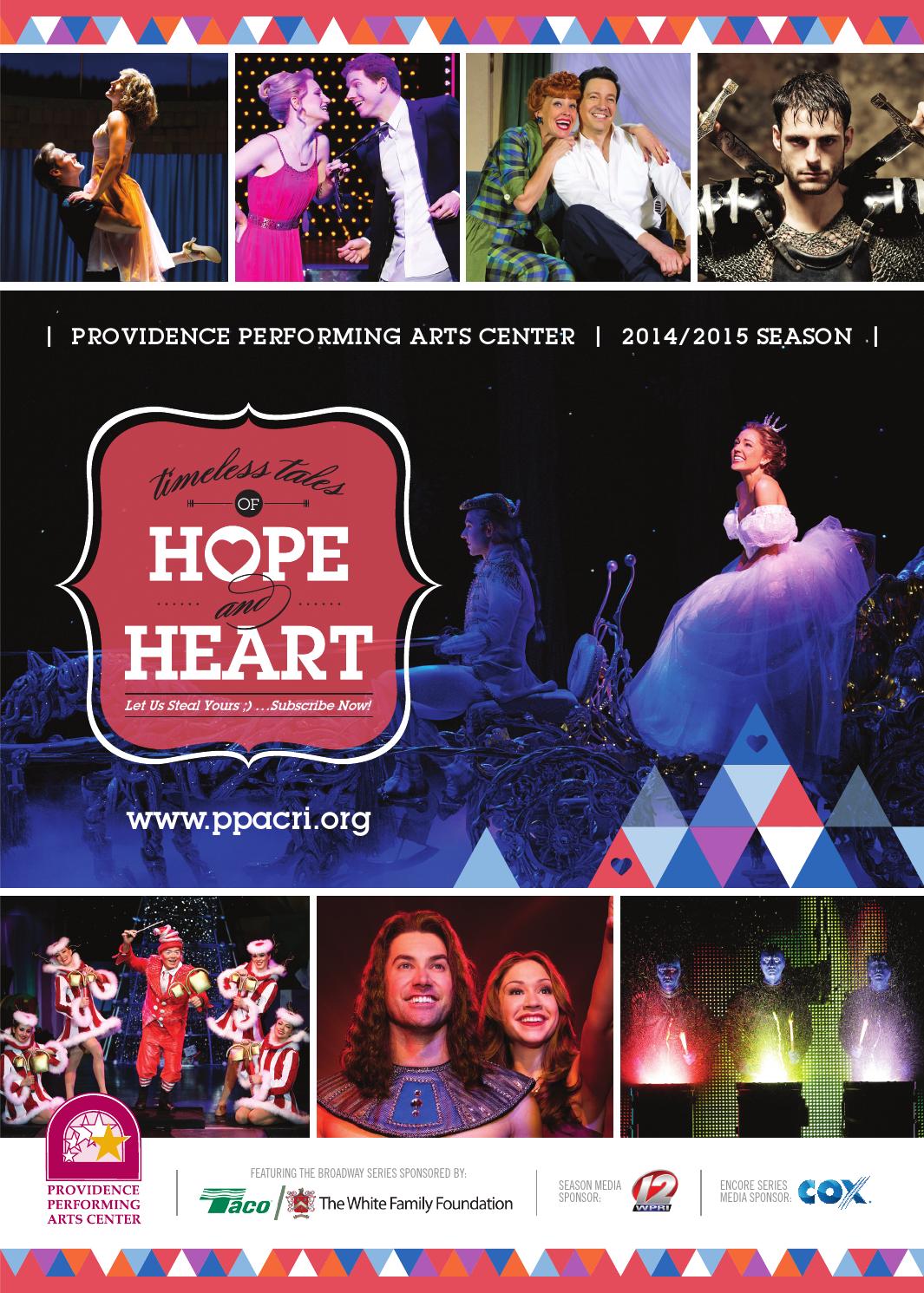 PPAC Brochure 2014/2015 by Providence Performing Arts Center - Issuu