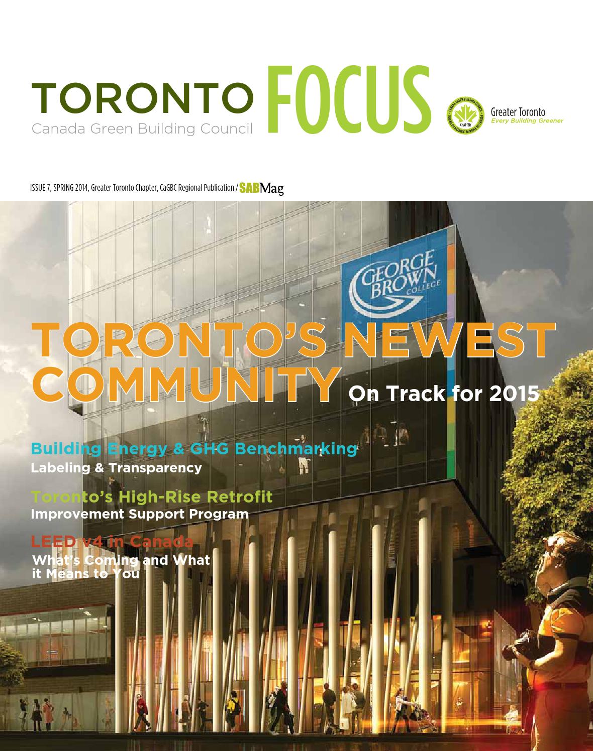 Toronto FOCUS - Spring 2014 by SAB Magazine - Issuu