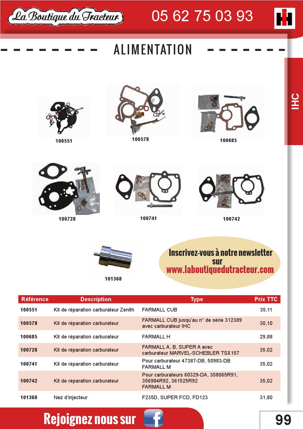 Catalogue la boutique du tracteur - 2014 by Octave Octave - Issuu