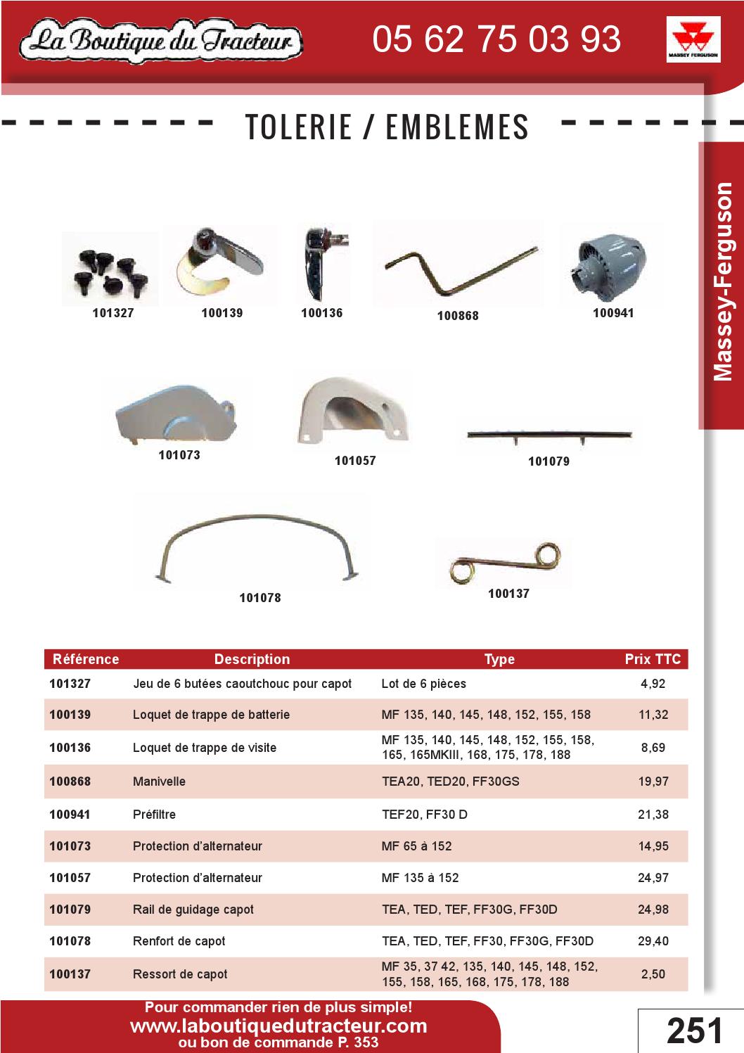 Catalogue la boutique du tracteur - 2014 by Octave Octave - Issuu