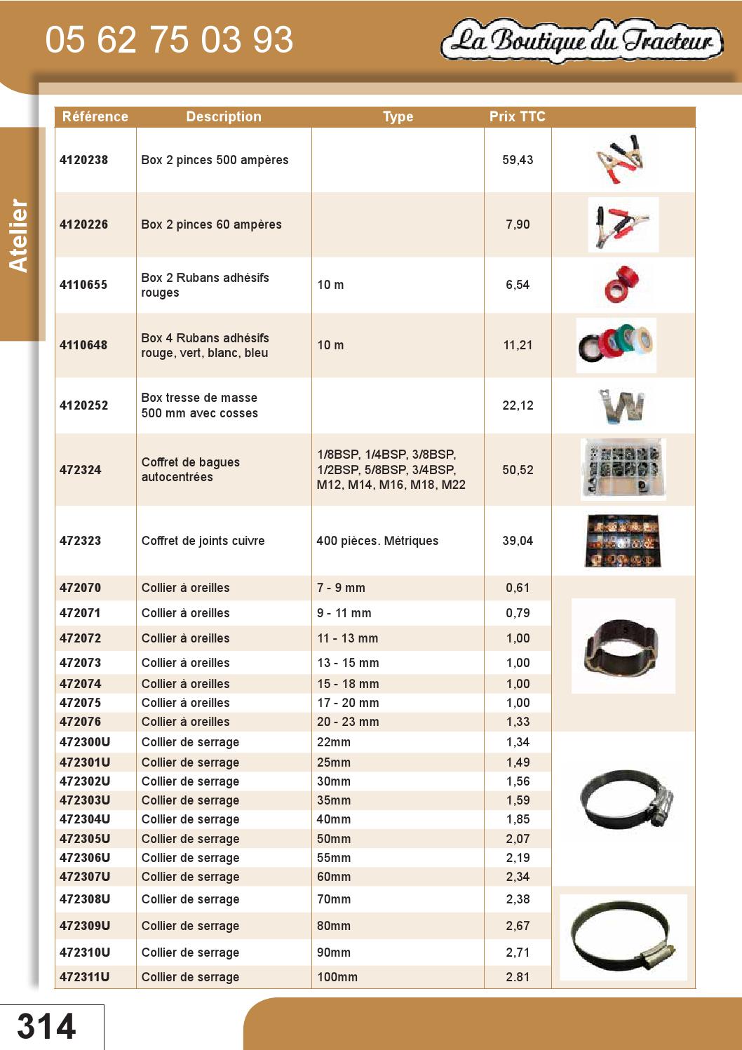 Catalogue la boutique du tracteur - 2014 by Octave Octave - Issuu