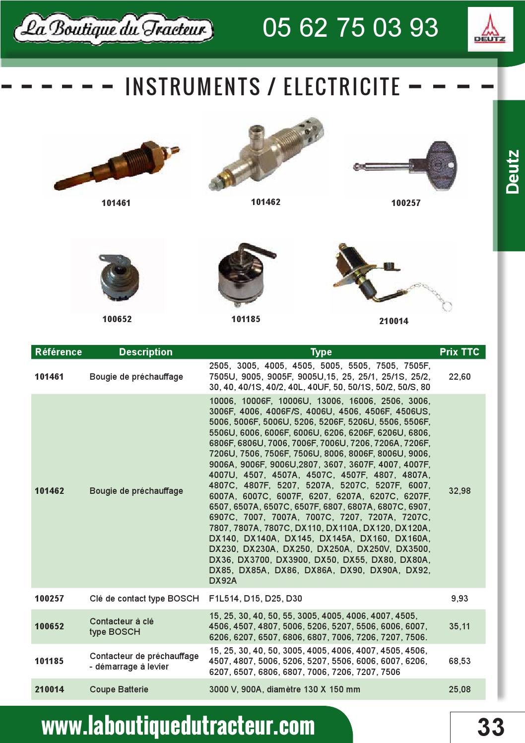 Catalogue la boutique du tracteur - 2014 by Octave Octave - Issuu