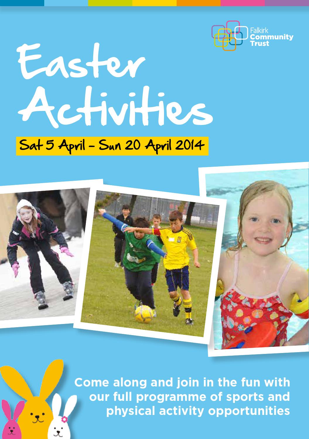 Easter Sports Programme by Falkirk Leisure & Culture - Issuu