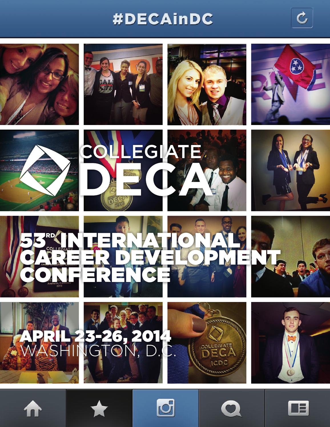 Collegiate DECA ICDC 2014 Program by DECA Inc. - Issuu