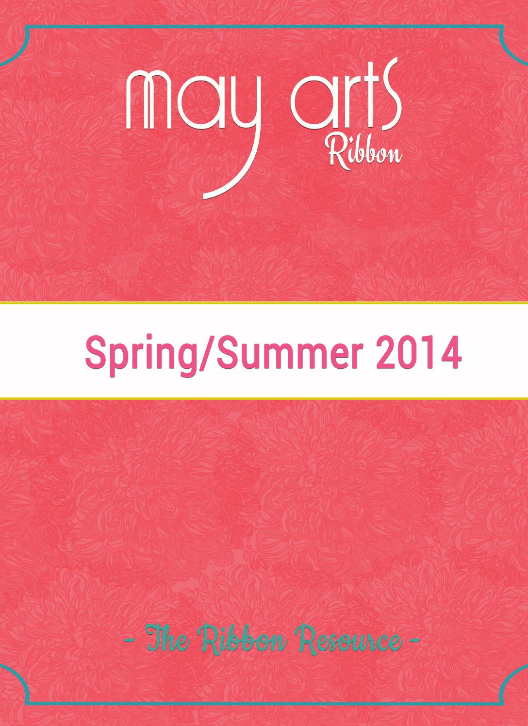 May Arts Ribbon Spring/Summer Catalog by May Arts Ribbon - Issuu