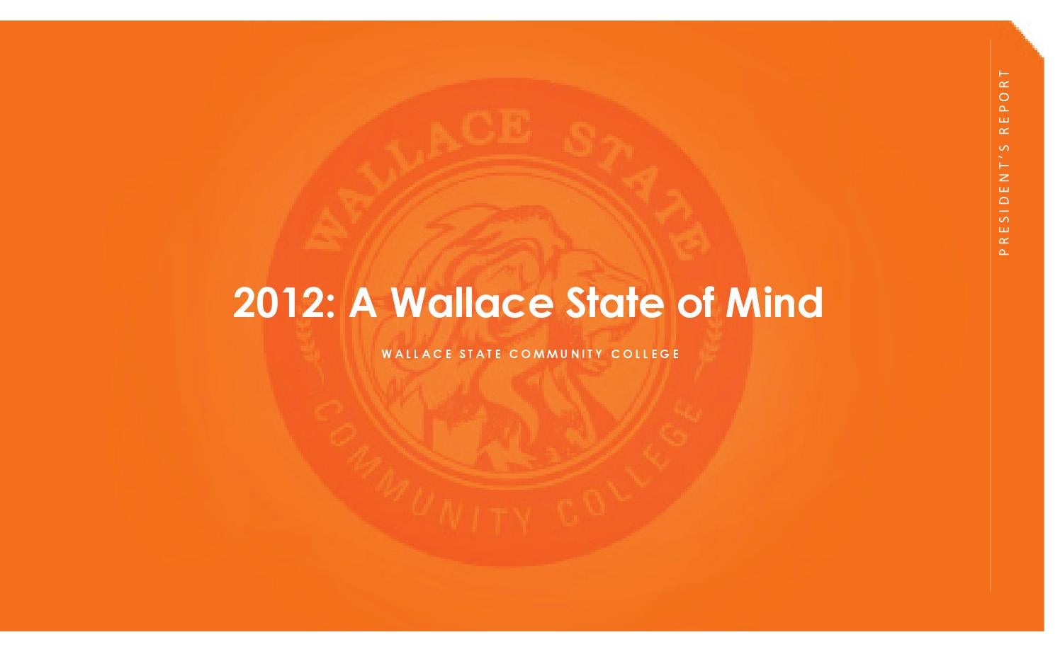 Ar2012 by Wallace State Community College - Issuu