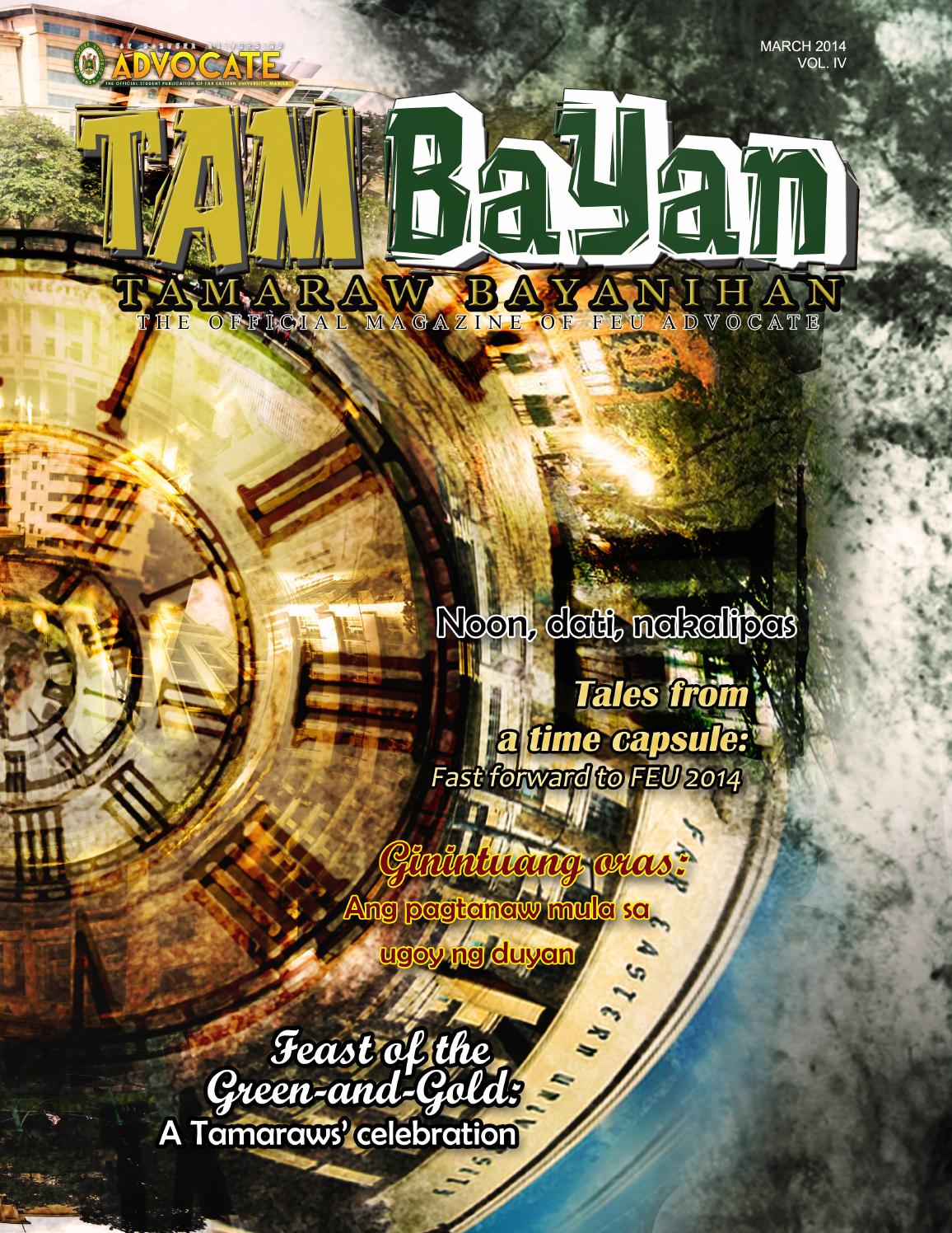 Tambayan by FEU Advocate - Issuu