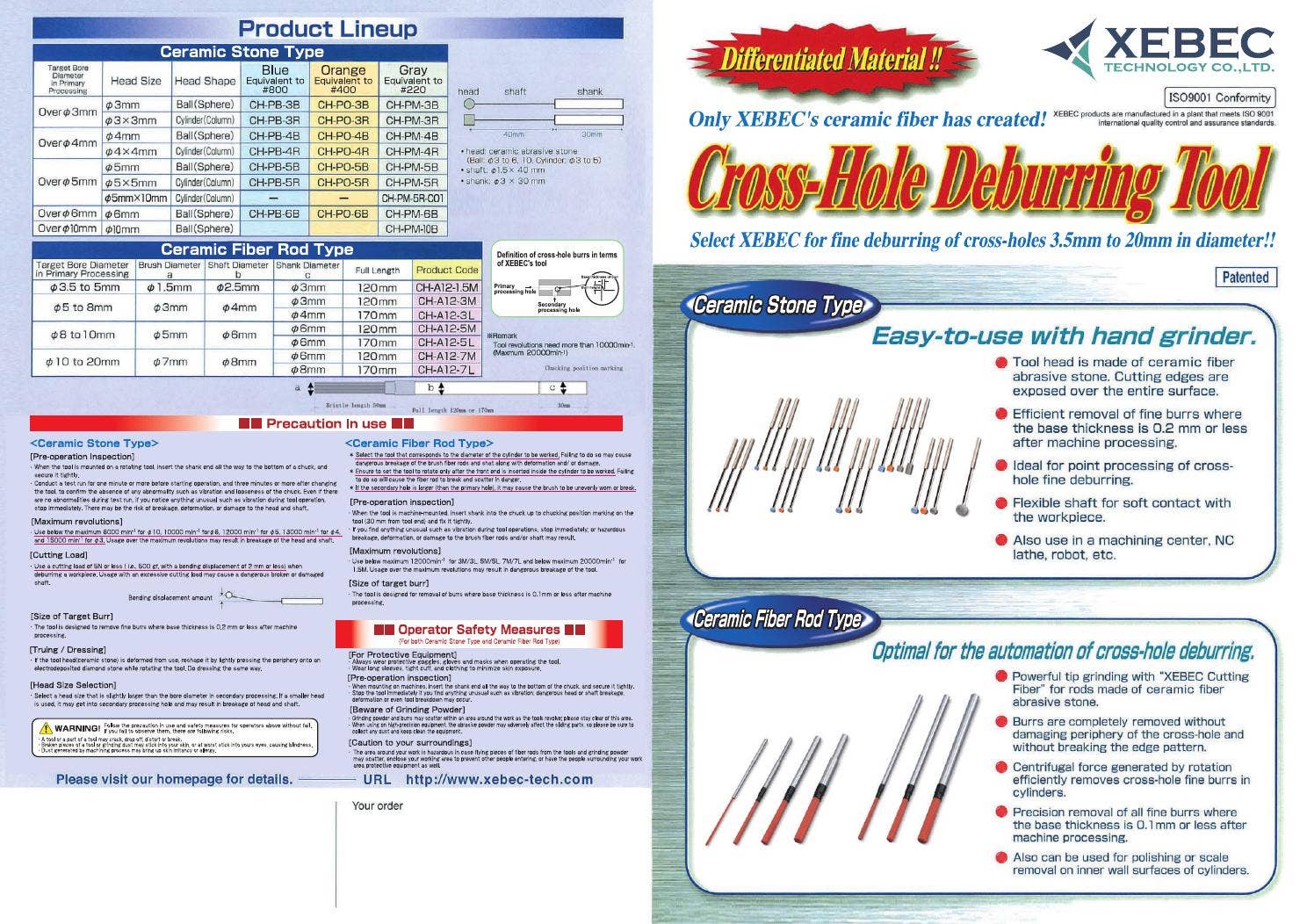 Xebec cross hole deburring tool en by BTS Company d.o.o. - Issuu