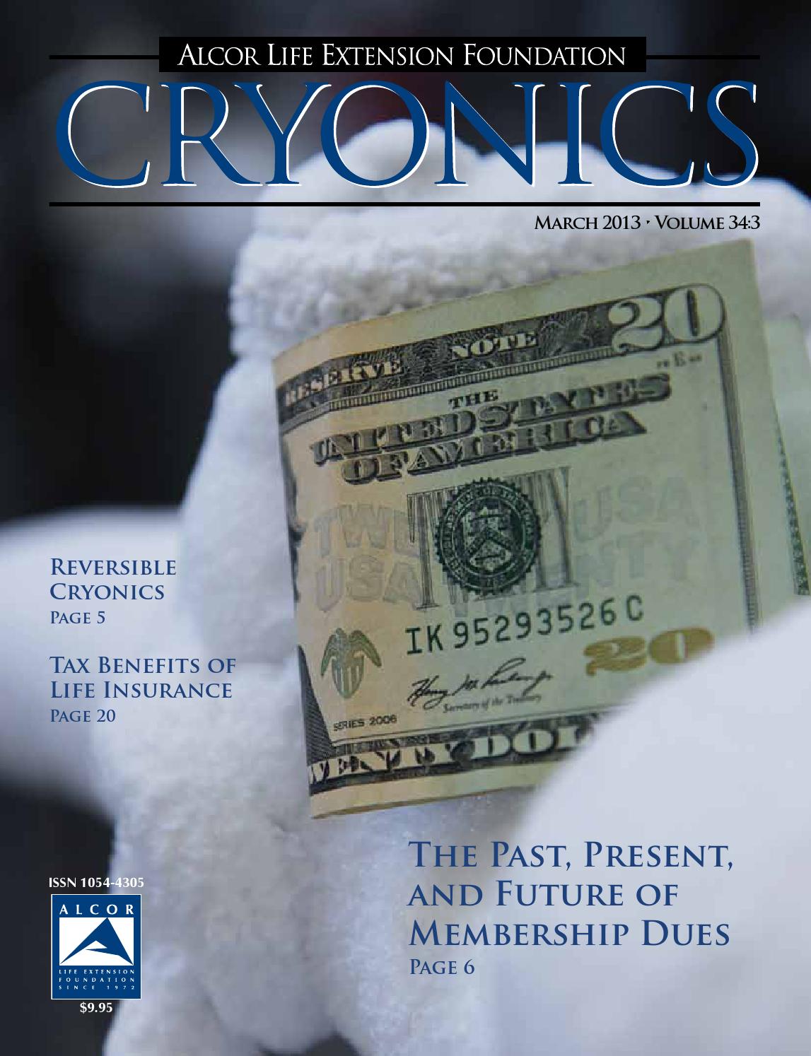Cryonics 2013 March by Alcor Life Extension Foundation - Issuu