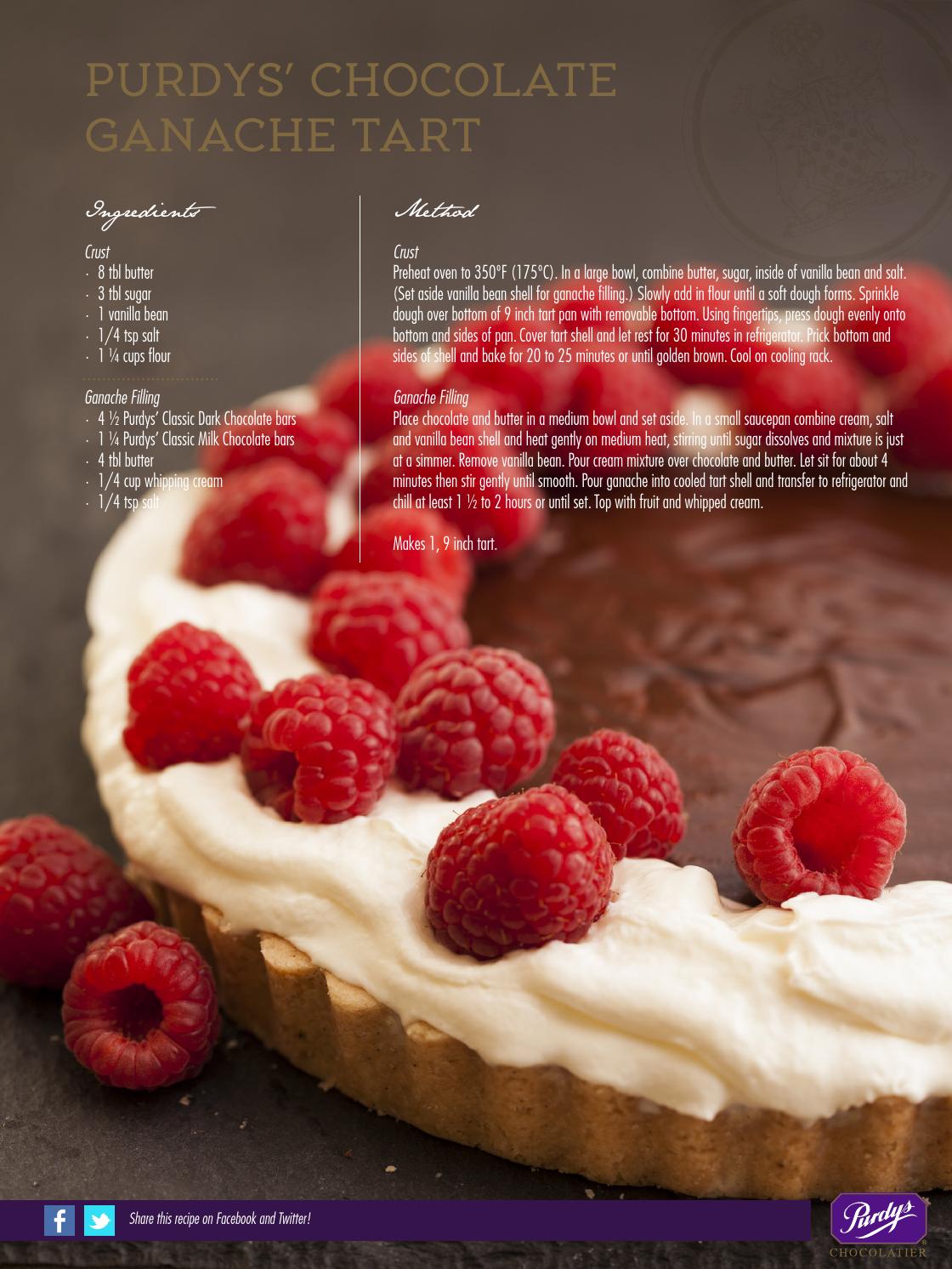Purdys Chocolatier Dessert Recipes by Purdys Chocolatier - Issuu