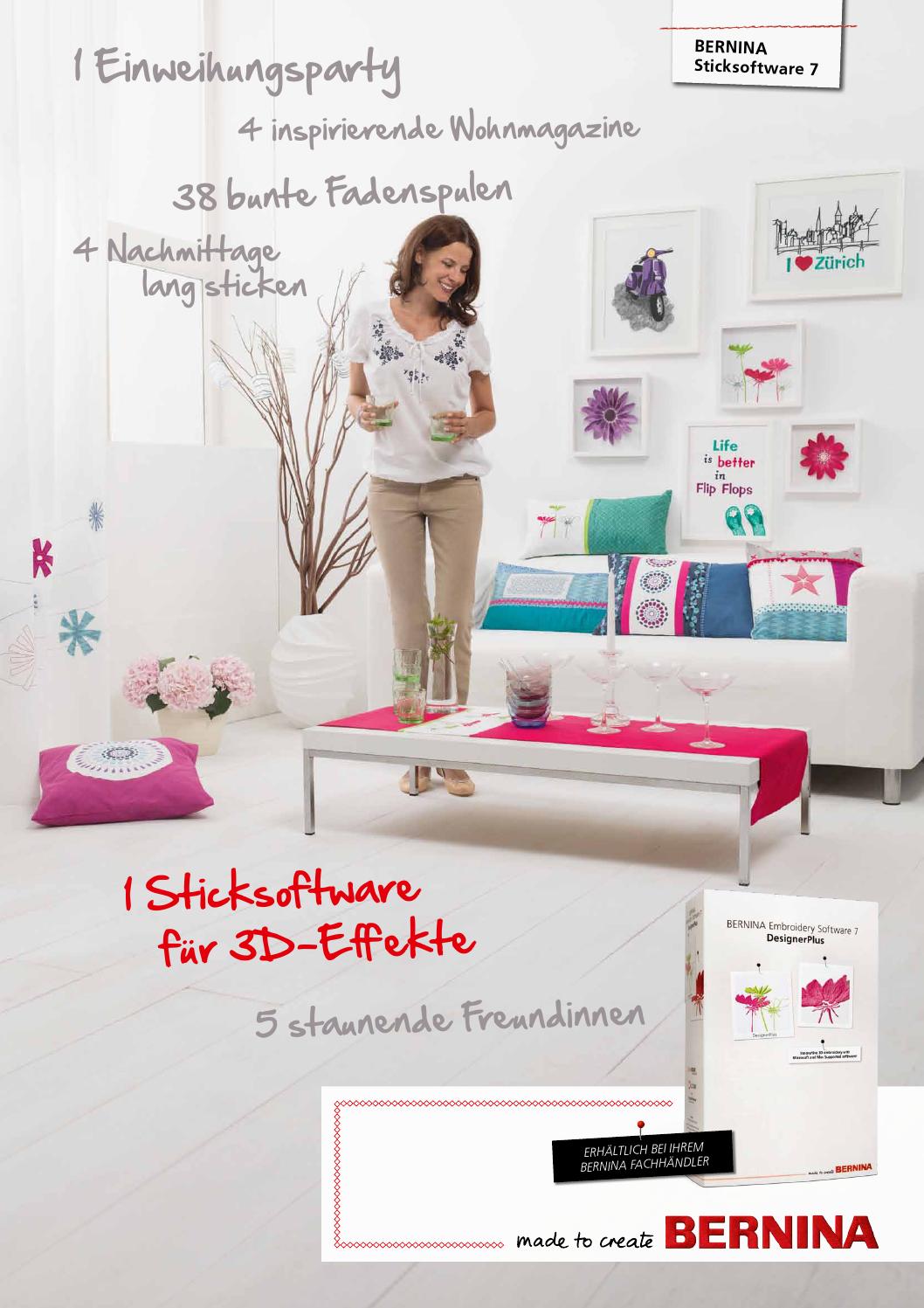 BERNINA Sticksoftware Version 7 Deutsch by Bernina International AG - Issuu