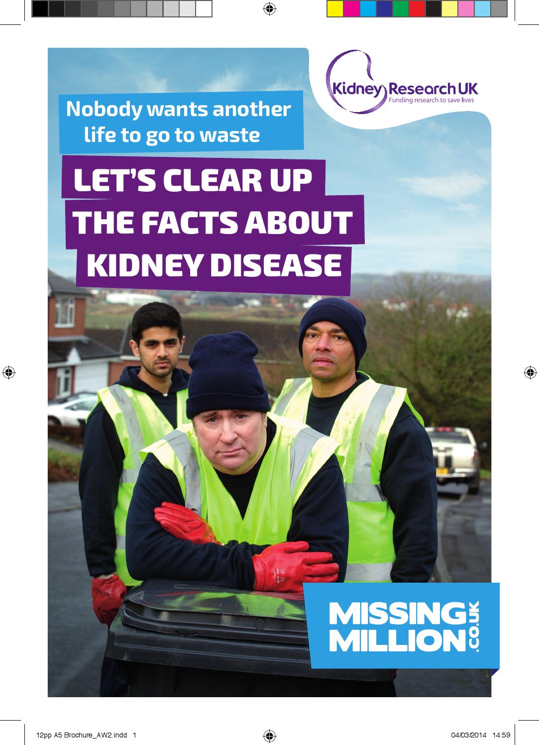 The Missing Million: Let's clear up the facts about kidney disease by ...