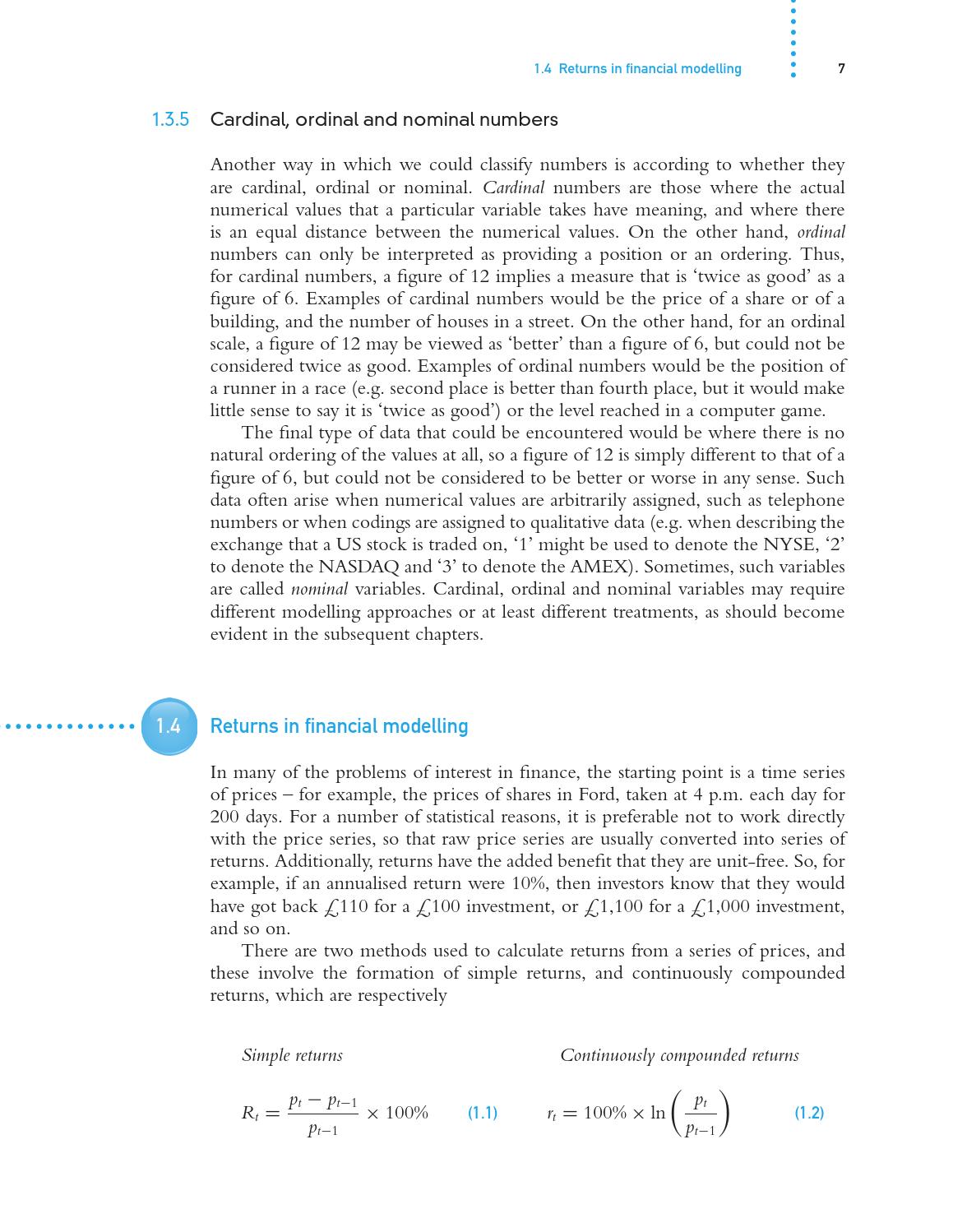 Preview Of Introductory Econometrics For Finance 3rd Edition By