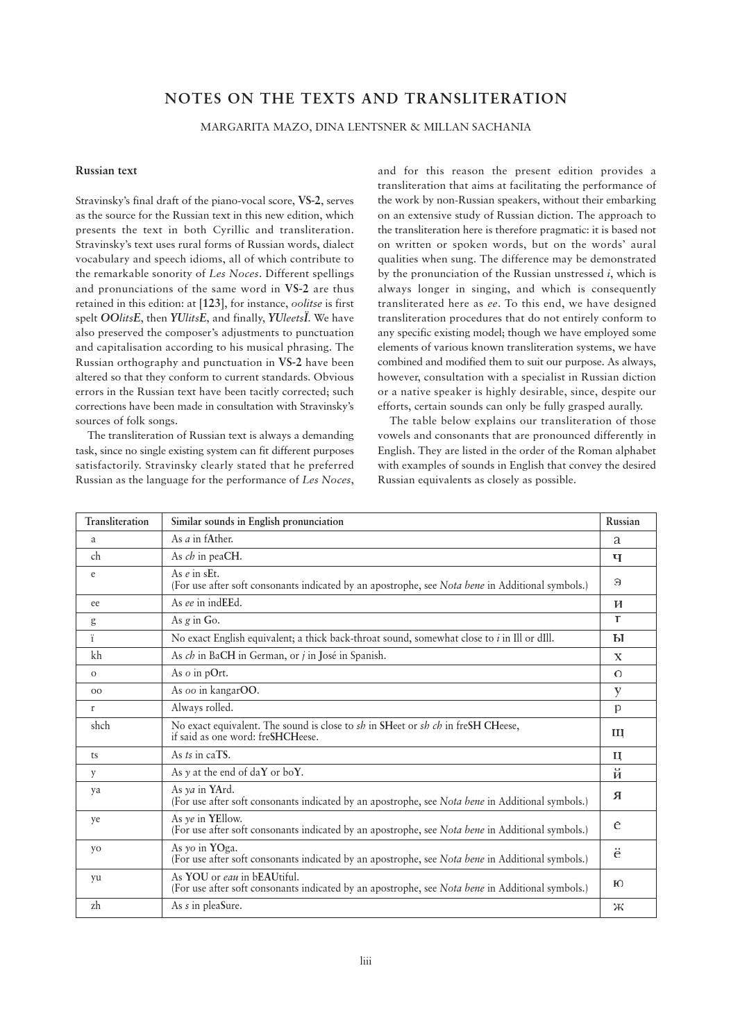 Stravinsky LES NOCES (1923 Russian/French) by ScoresOnDemand - Issuu