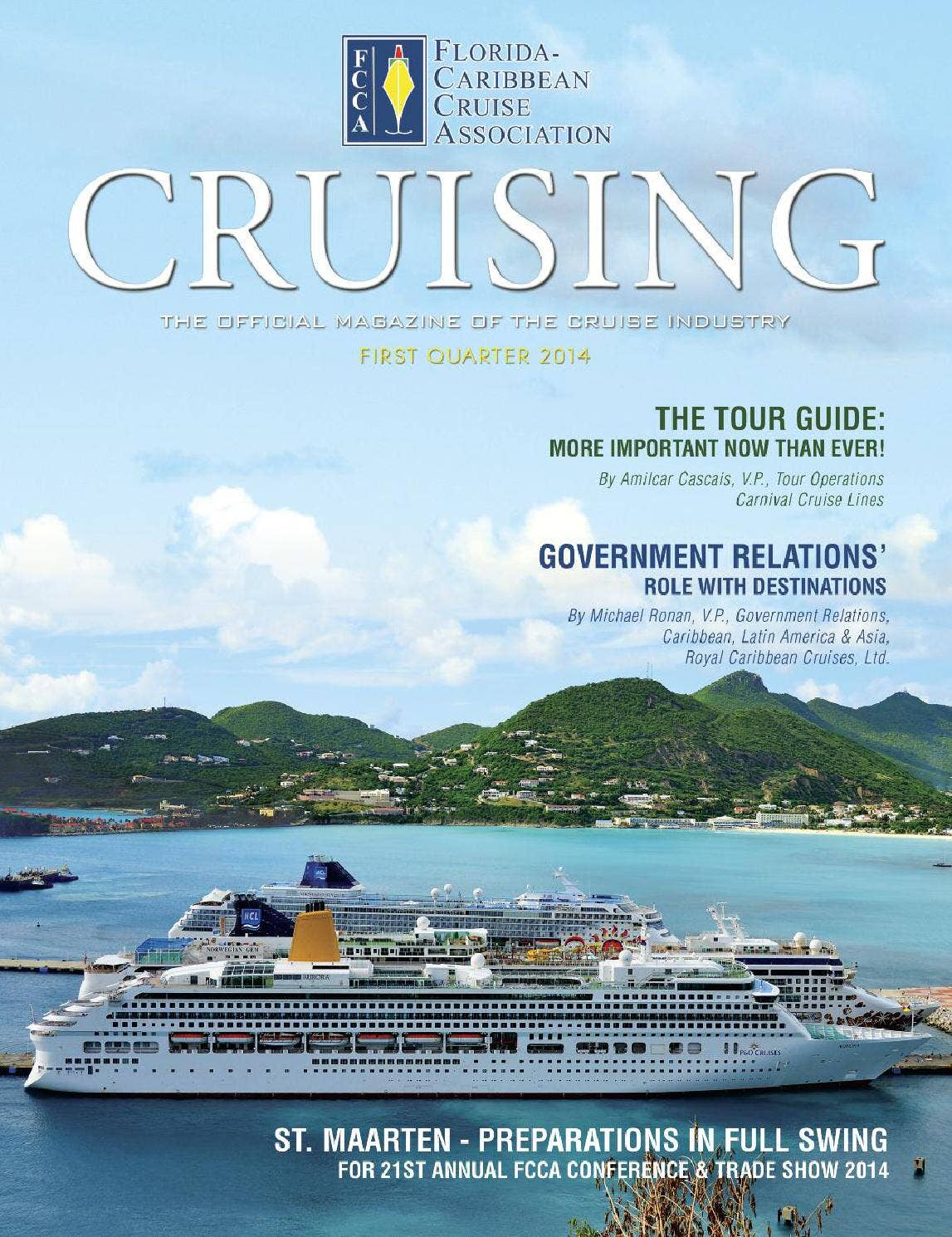 FCCA 2014 1st Quarter Cruising Magazine by Florida-Caribbean Cruise ...