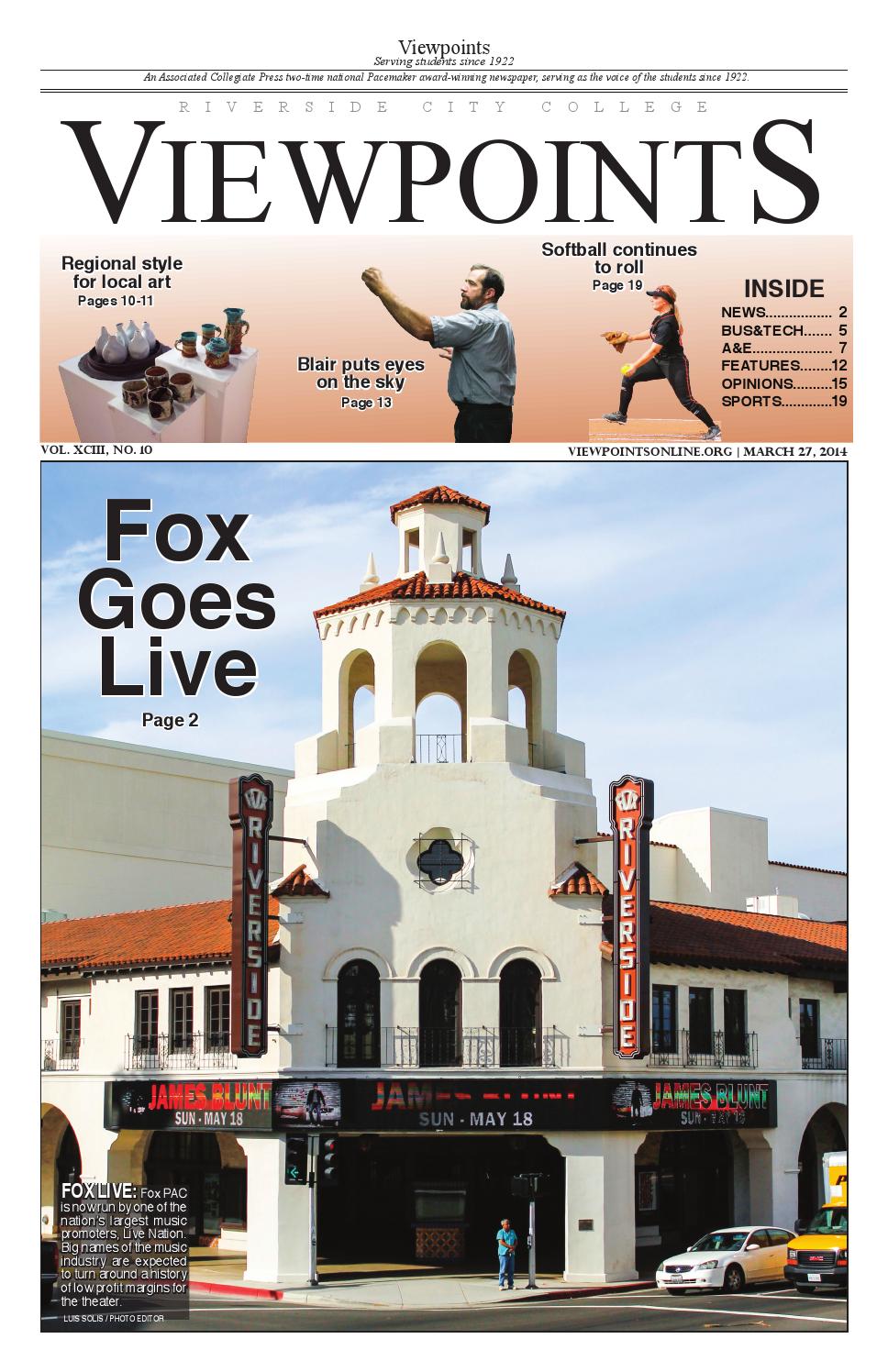 Viewpoints Issue #10 March 27, 2014 by RCC Viewpoints - Issuu