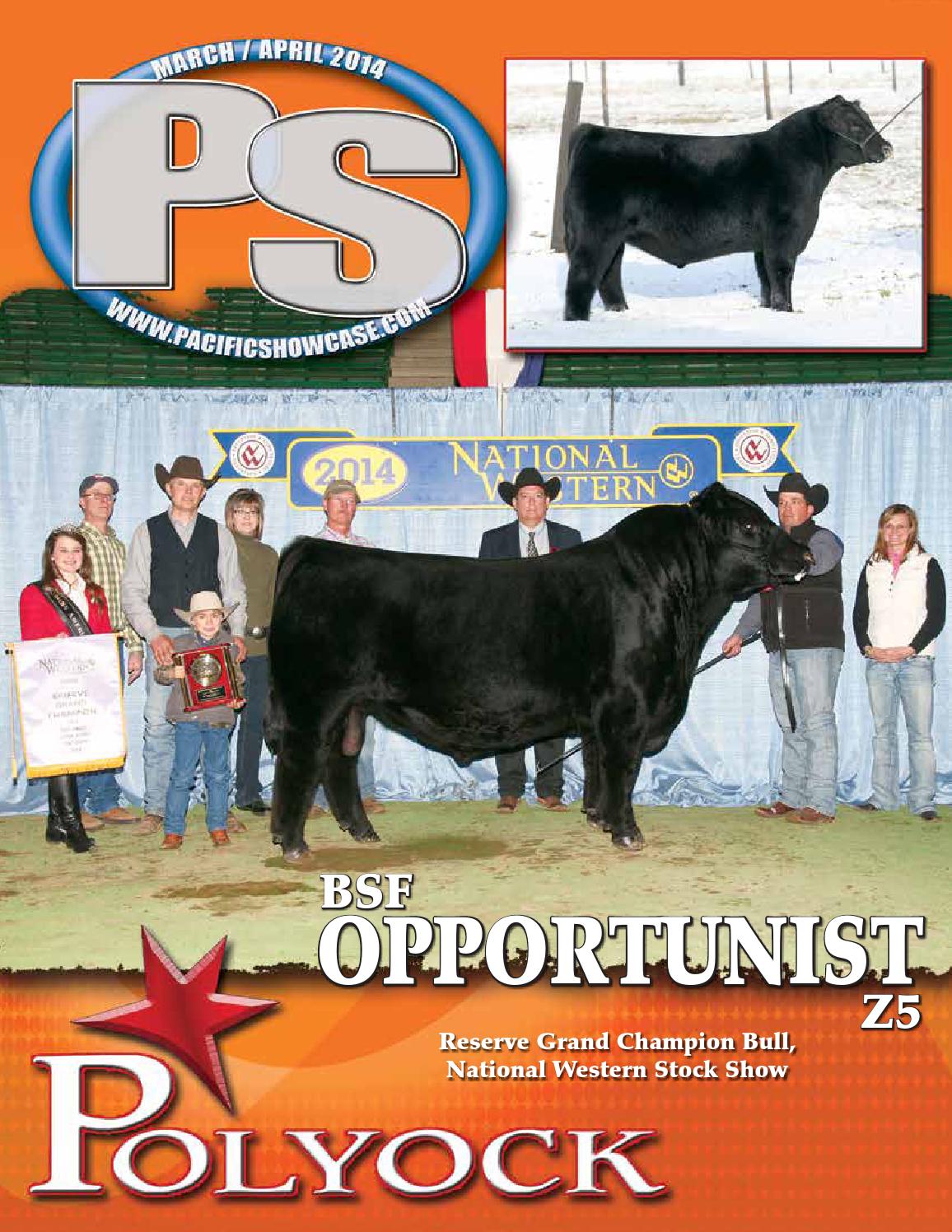 2014 March/April Pacific Showcase Livestock Magazine by Pacific ...
