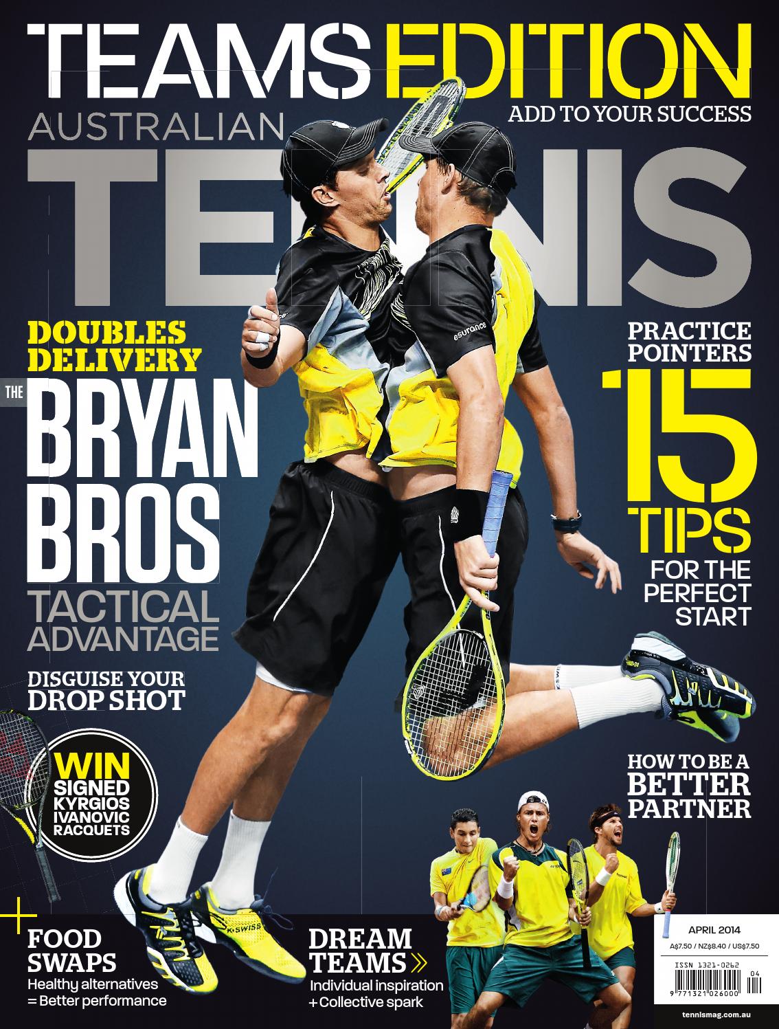 Australian Tennis Magazine - April 2014 by Tennis Australia - Issuu
