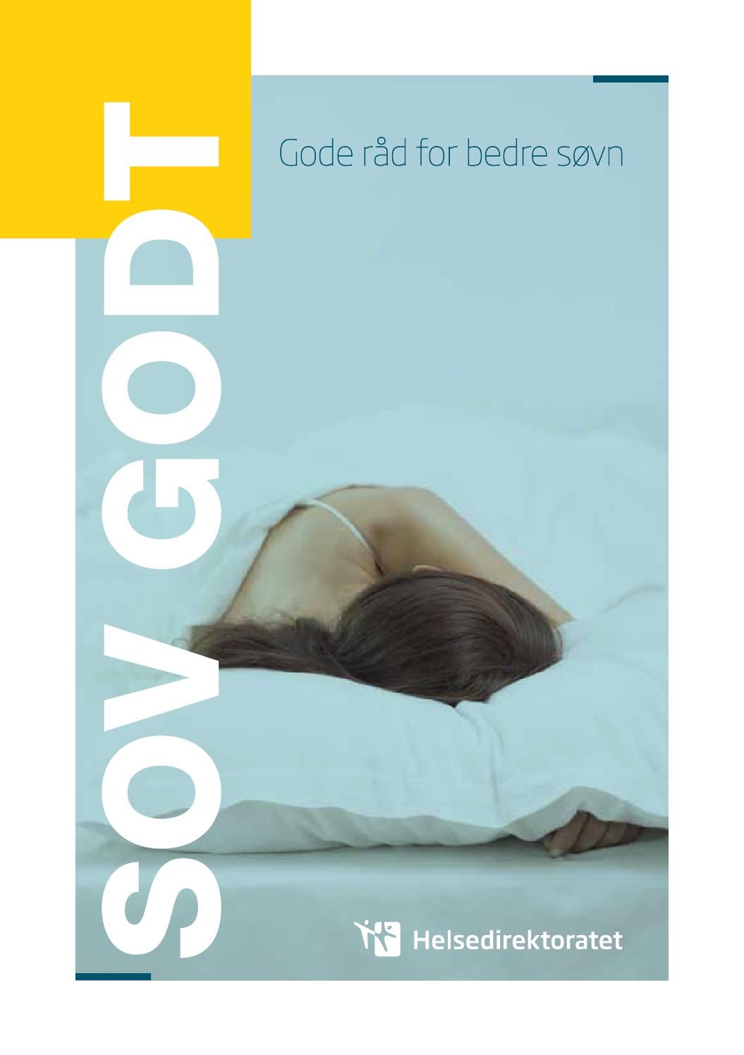 Sov godt - Helsedirektoratet by Itera - Issuu