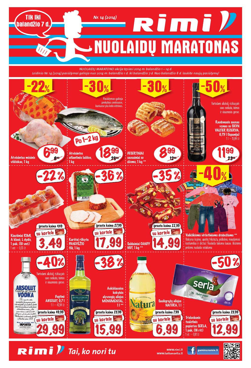 Rimi Hypermarket Nr.14-2014 by Rimi - Issuu