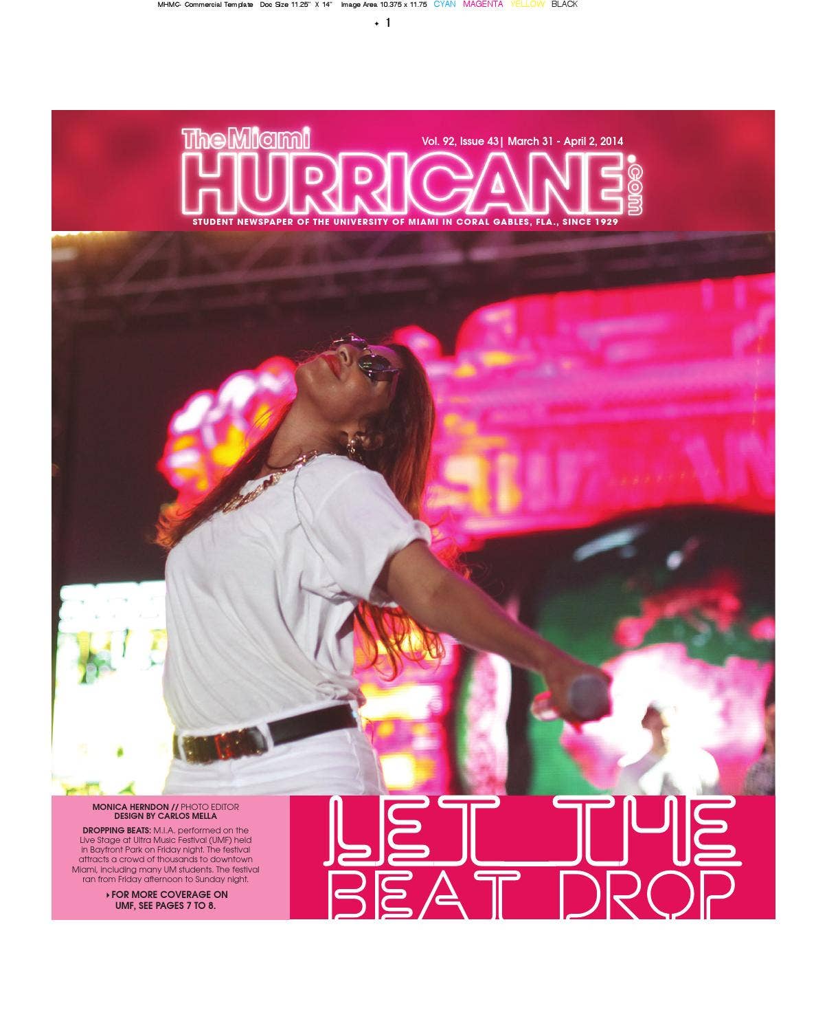 The Miami Hurricane, March 31 by The Miami Hurricane - Issuu