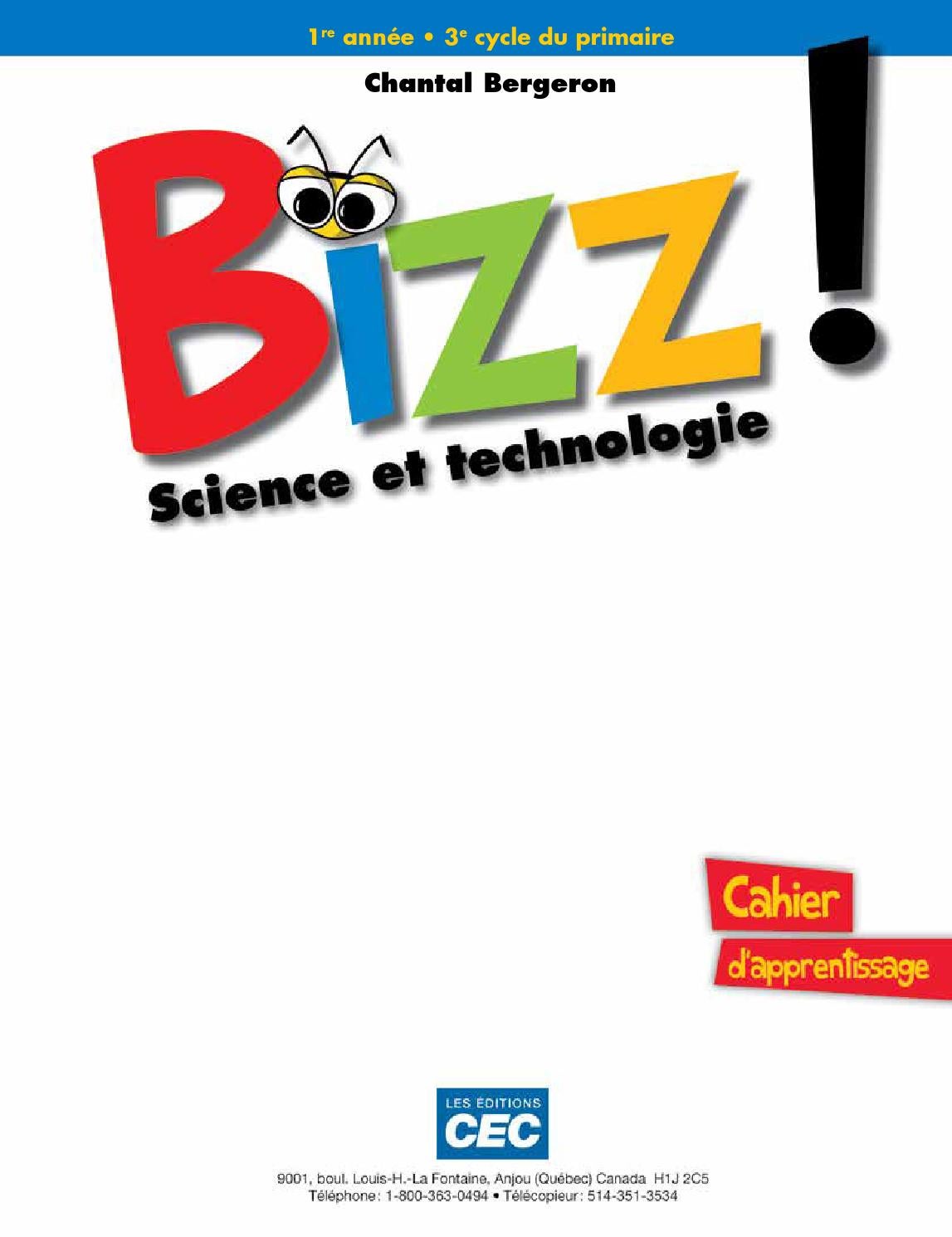 Bizz ! 5e by Les Éditions CEC - Issuu