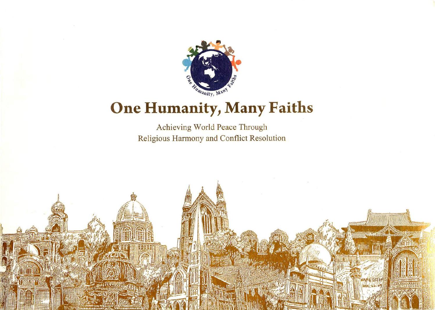 One Humanity Many Faiths by road to enlightenment - Issuu