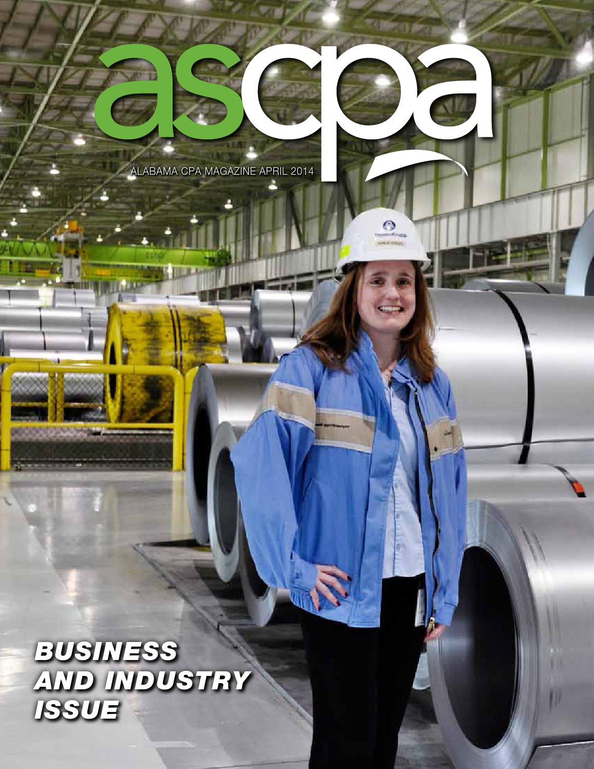 Alabama CPA Magazine April 2014 by Alabama Society of CPAs - Issuu