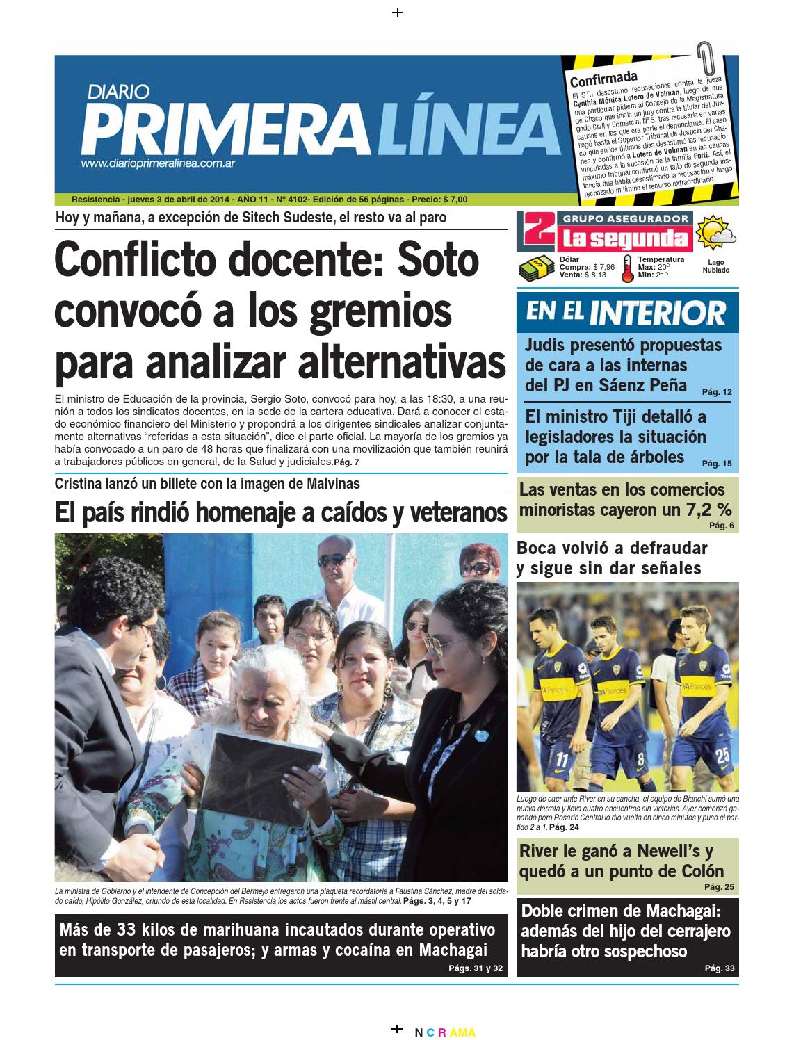 Primera linea 4102 03 04 14 by Diario Primera Linea - Issuu