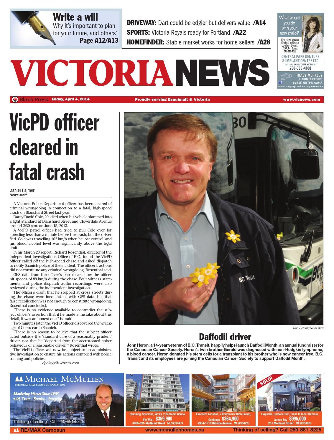 Victoria News, April 04, 2014 by Black Press Media Group - Issuu