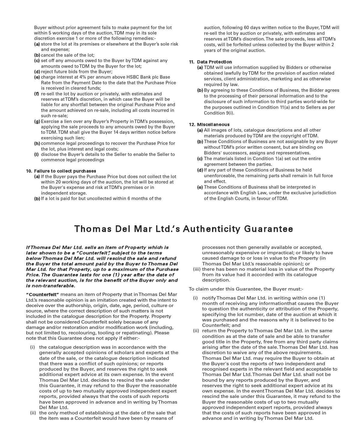 Thomas Del Mar Ltd by Jamm Design Ltd - Issuu