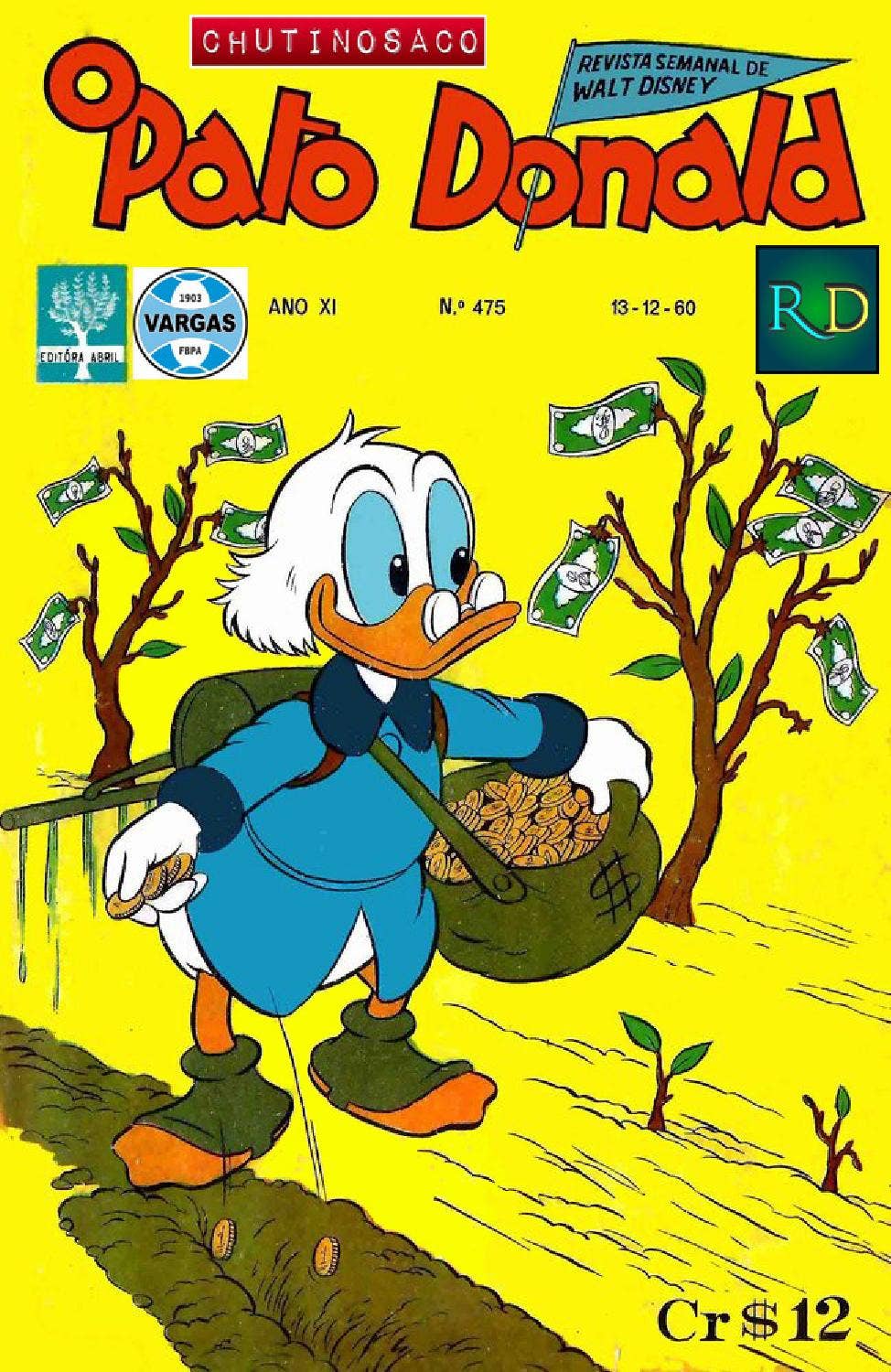 Pato donald nº 0475 1960 by Costa Prado - Issuu