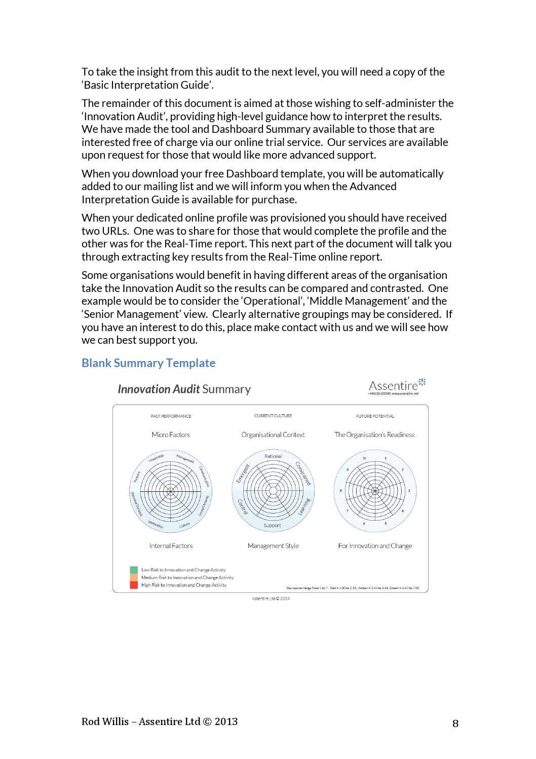 Innovation audit introduction v4.0 by Rod Willis - Issuu