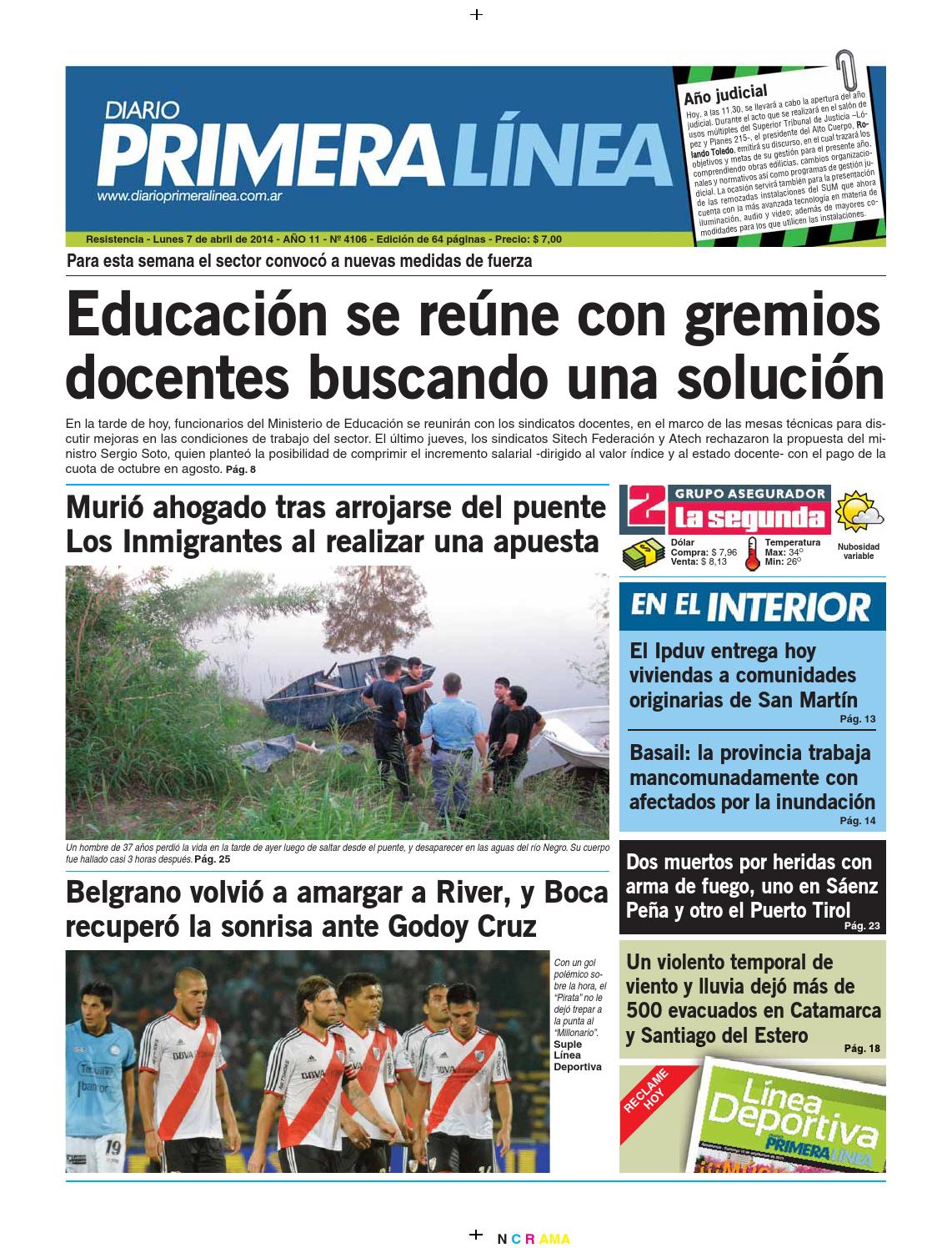 Primera Línea 4106 07 04 14 by Diario Primera Linea - Issuu