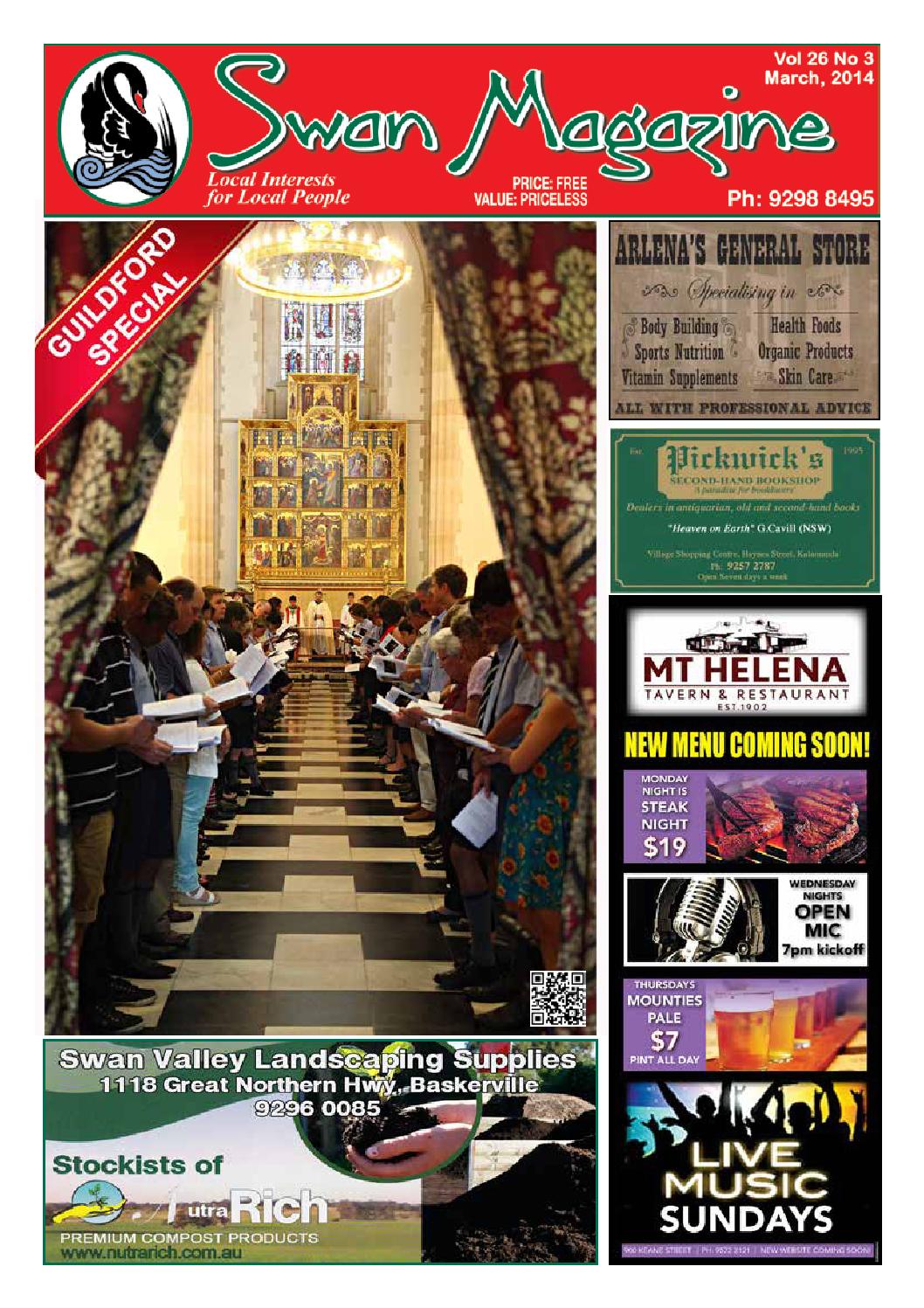 Swan magazine march2014dp by Douglas Sutherland-Bruce - Issuu