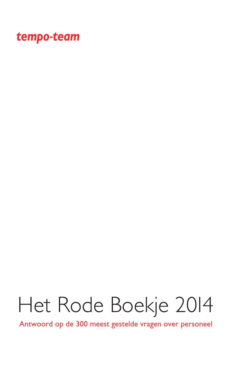 Het rode boekje 2014 by VMN Media - Issuu