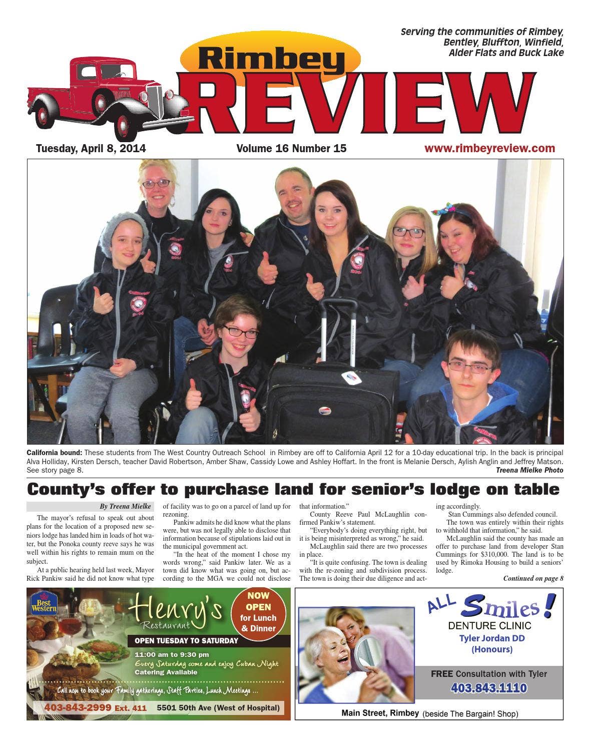 Rimbey Review, April 08, 2014 by Black Press Media Group - Issuu