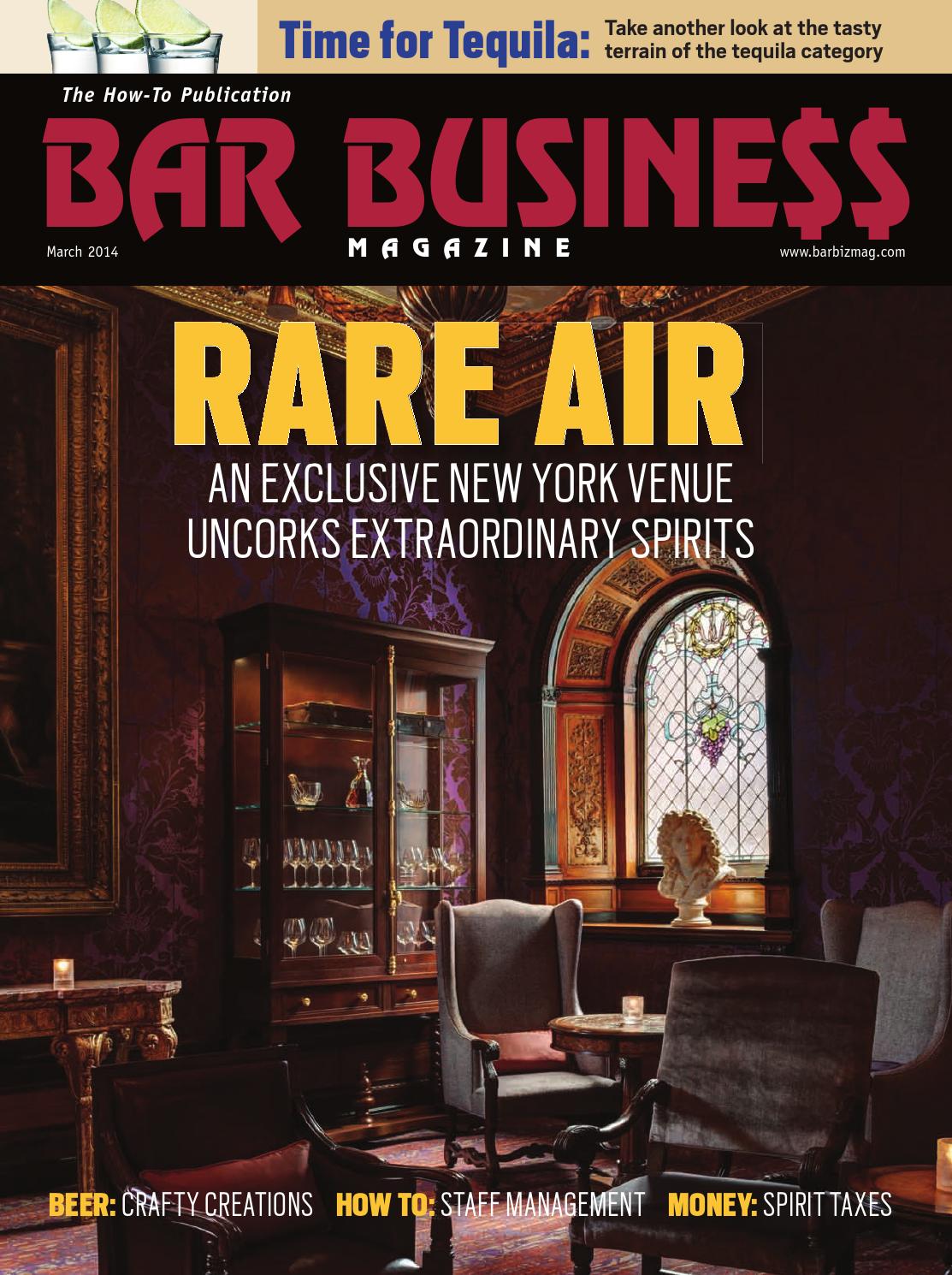 Mar 2014 Bar Business Magazine by Bar Business Magazine - Issuu