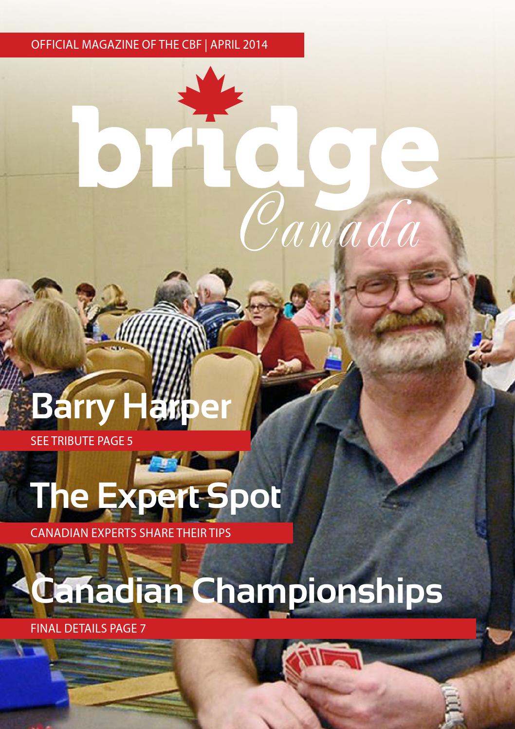 Bridge Canada Spring 2014 by Jude Goodwin - Issuu