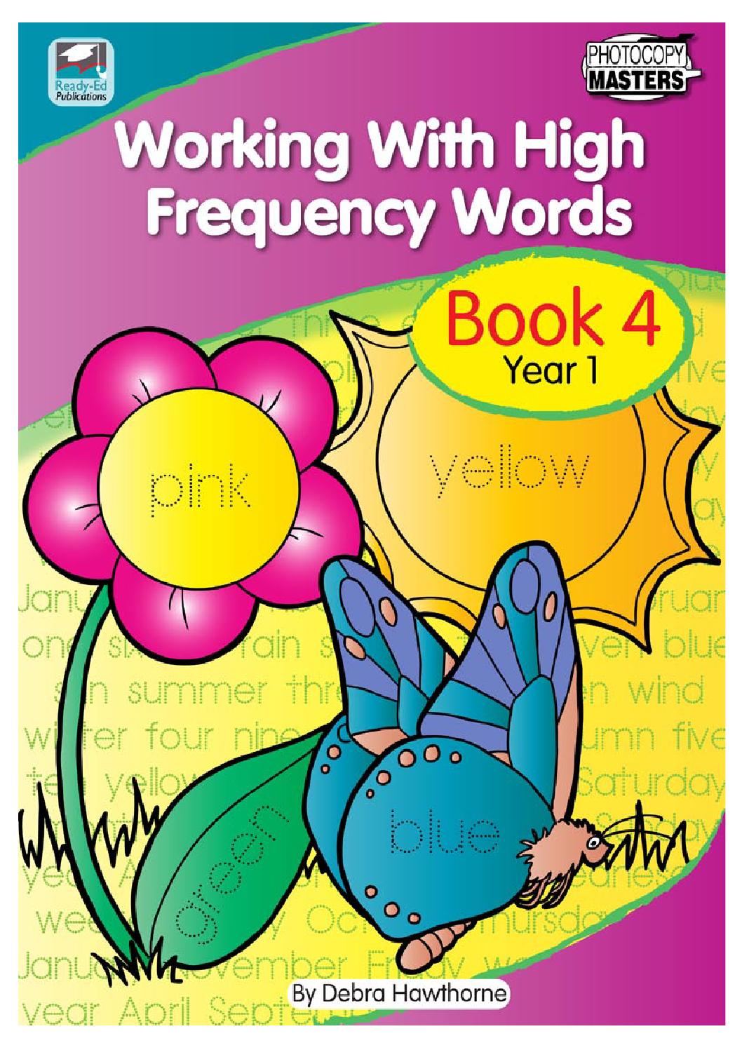 Working With High Frequency Words - Book 4 (Year 1) by Teacher ...