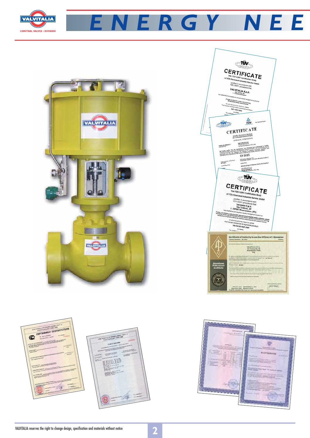 Control valves by Mento-AS - Issuu