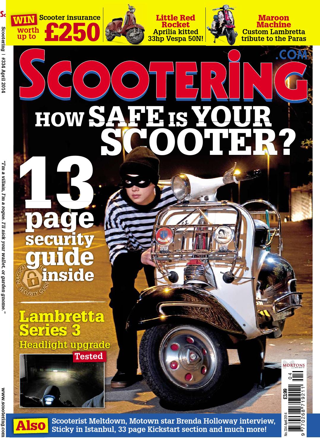 Scootering Magazine April 2014 by Mortons Media Group Ltd - Issuu