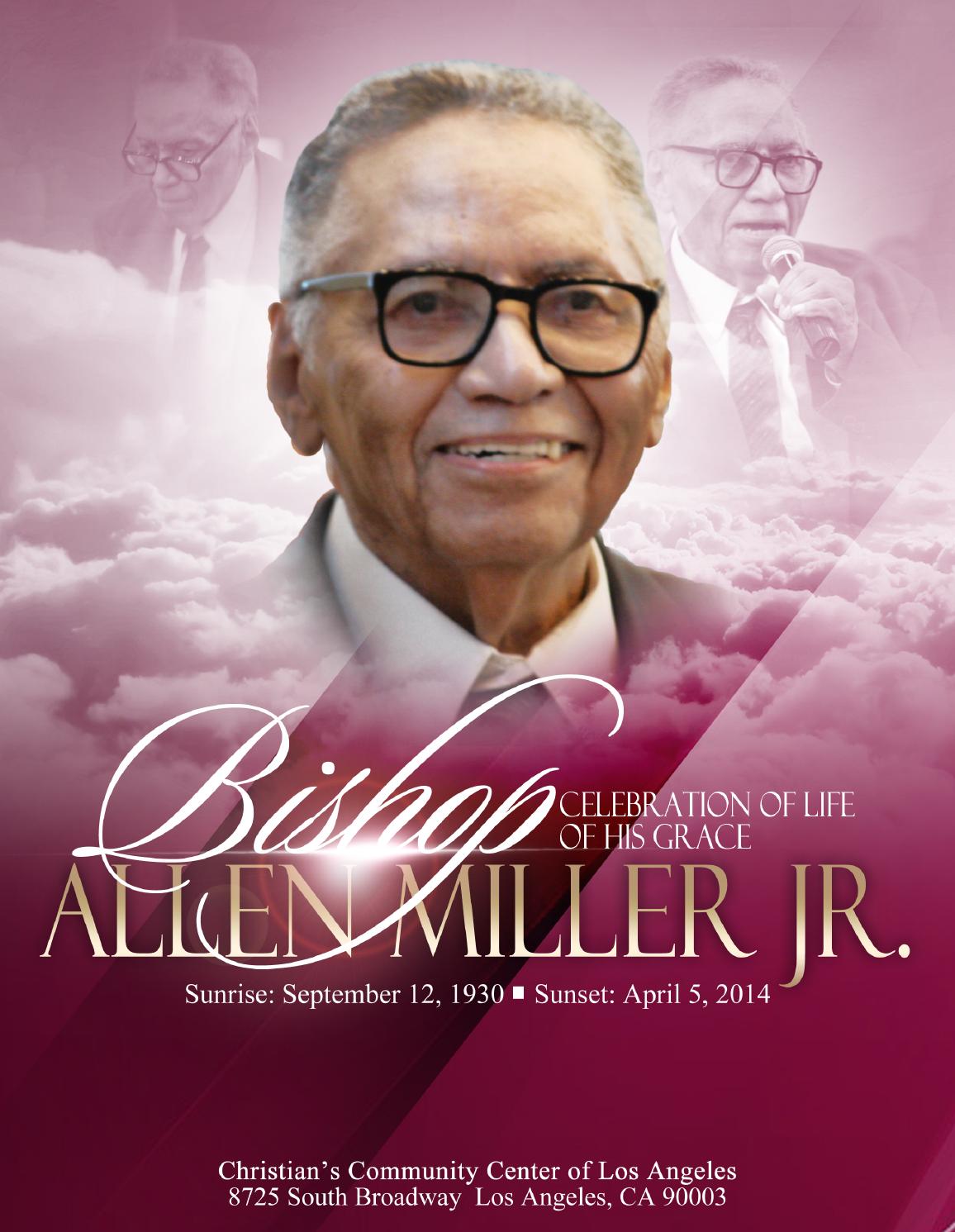 Bishop Allen Miller Jr. by Upscale Media Group - Issuu