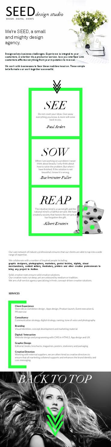 Seed design studio by Seed Studio LLP - Issuu