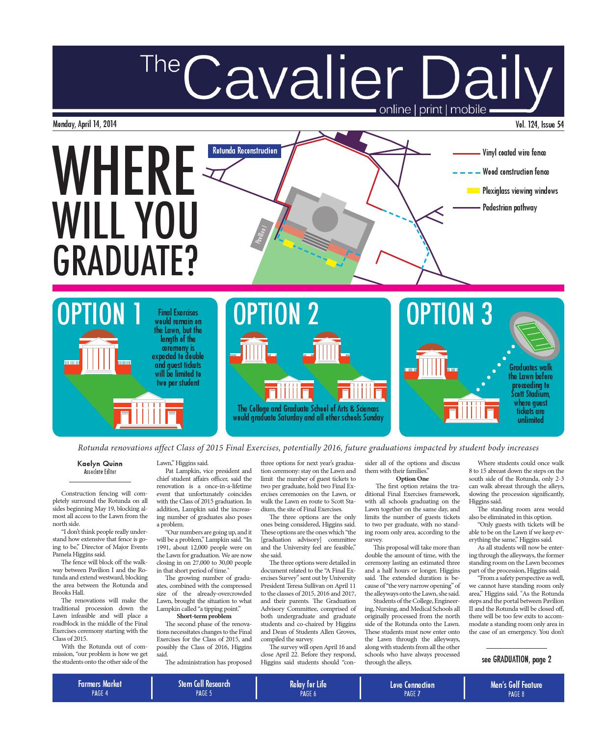 Monday, April 14, 2014 by The Cavalier Daily - Issuu