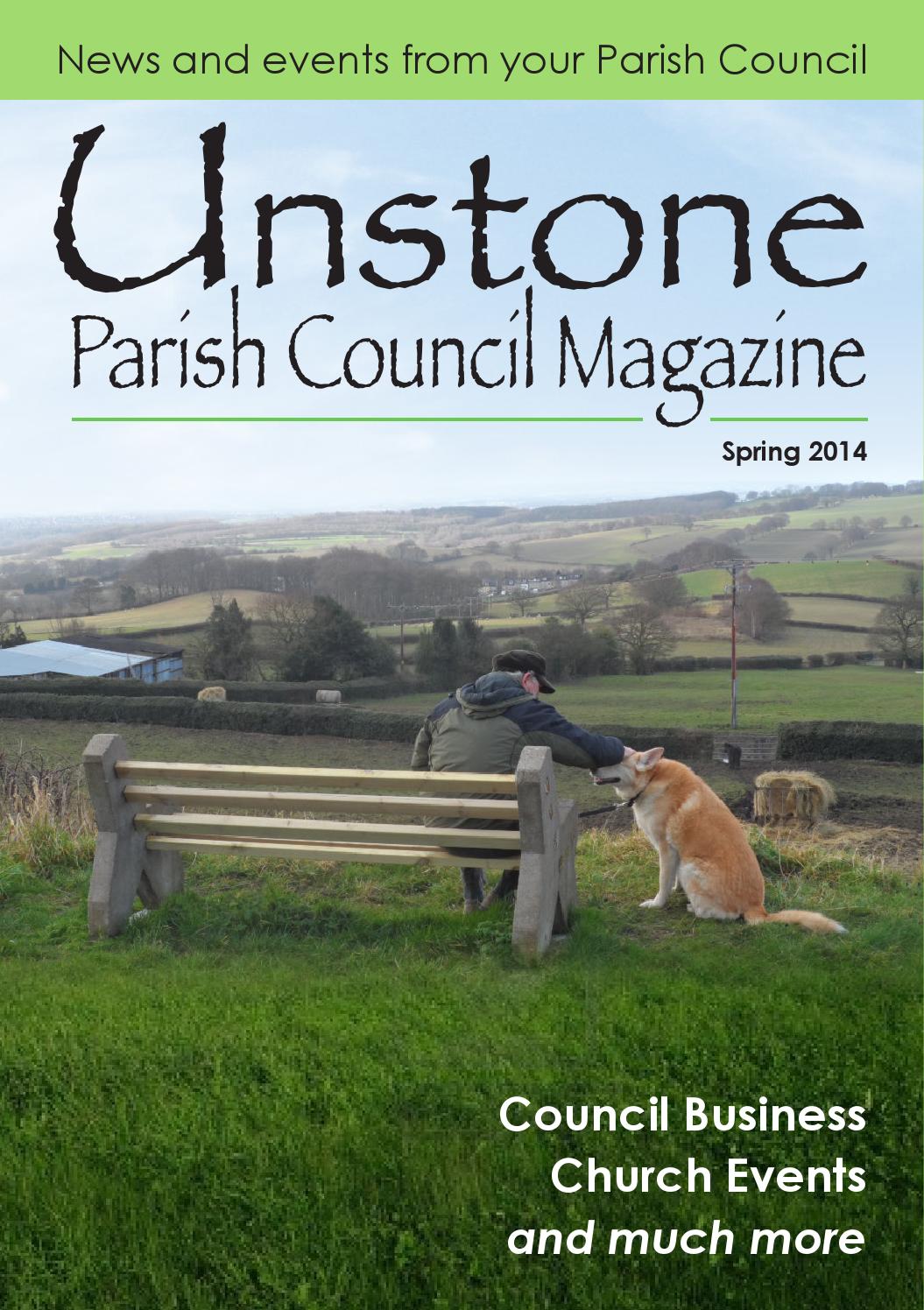 Unstone Parish Council Magazine Spring 2014 by CommunityAd - Issuu