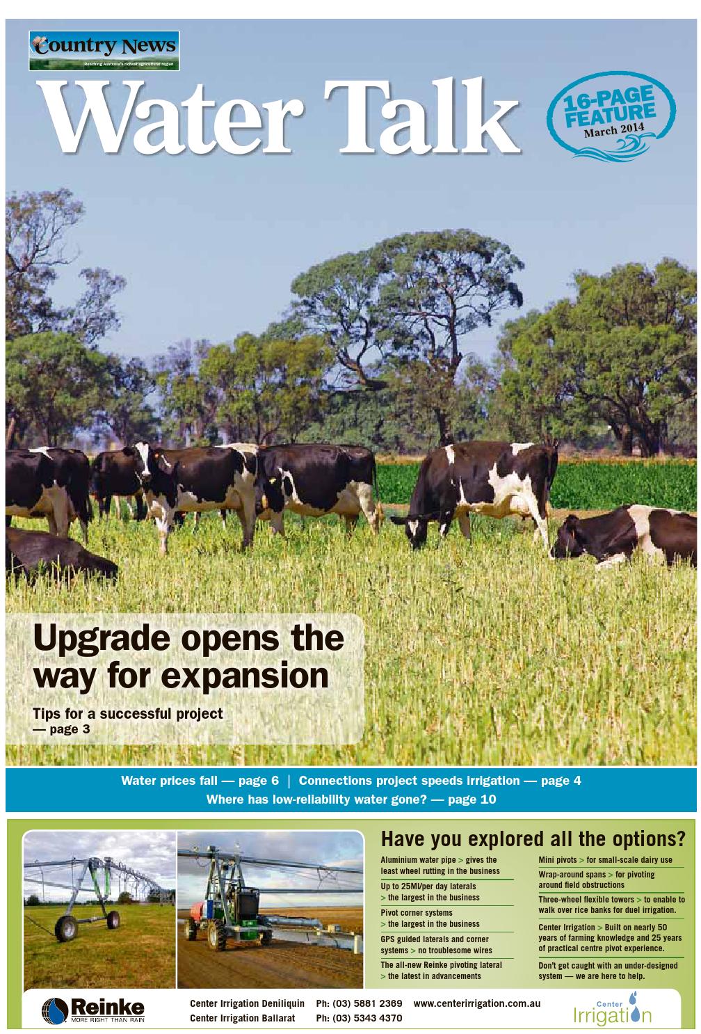 Water talk (low res) march 2014 by McPherson Media Group - Issuu